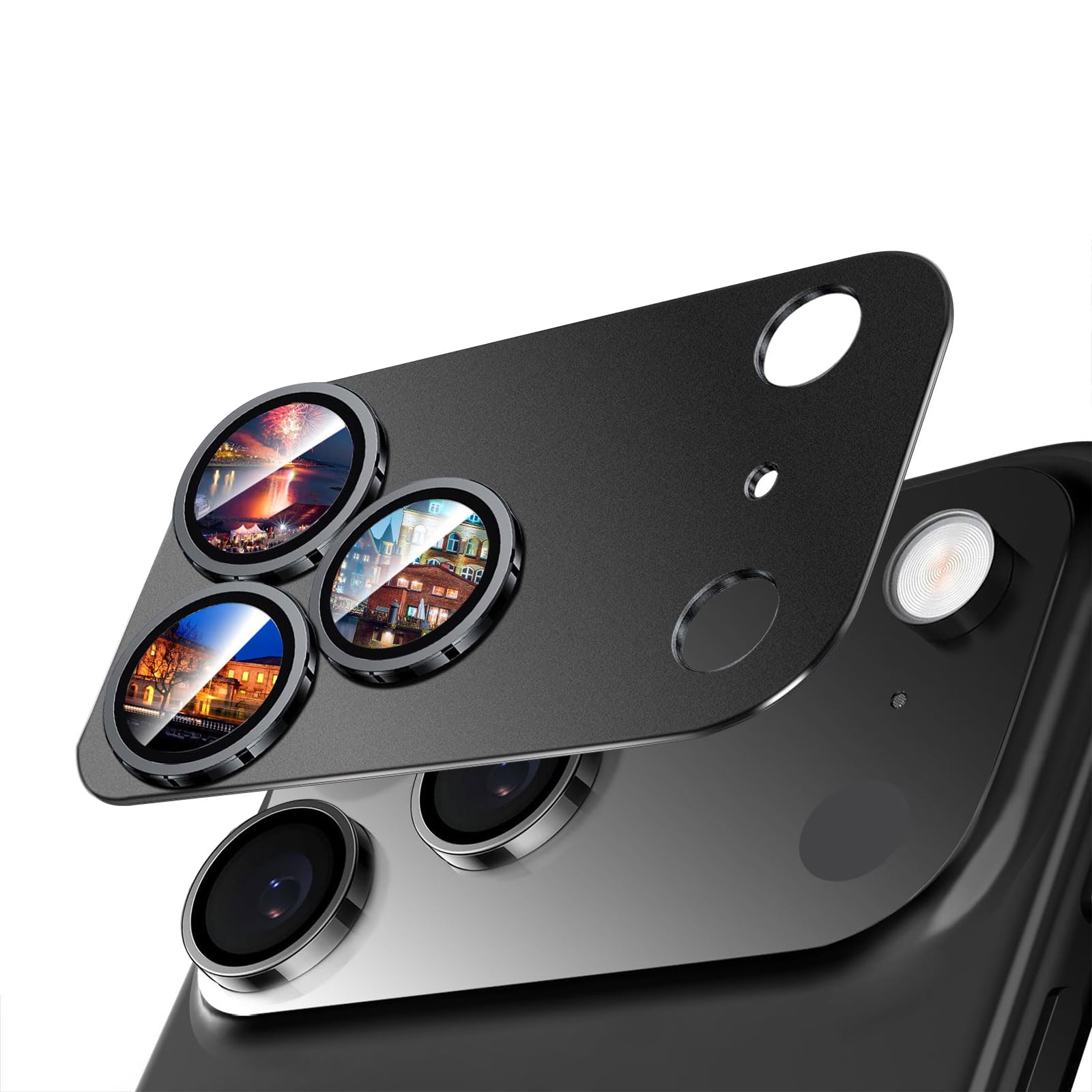 Dteck Camera Lens Protector for iPhone 17 Pro Max , Metal Aluminum ...