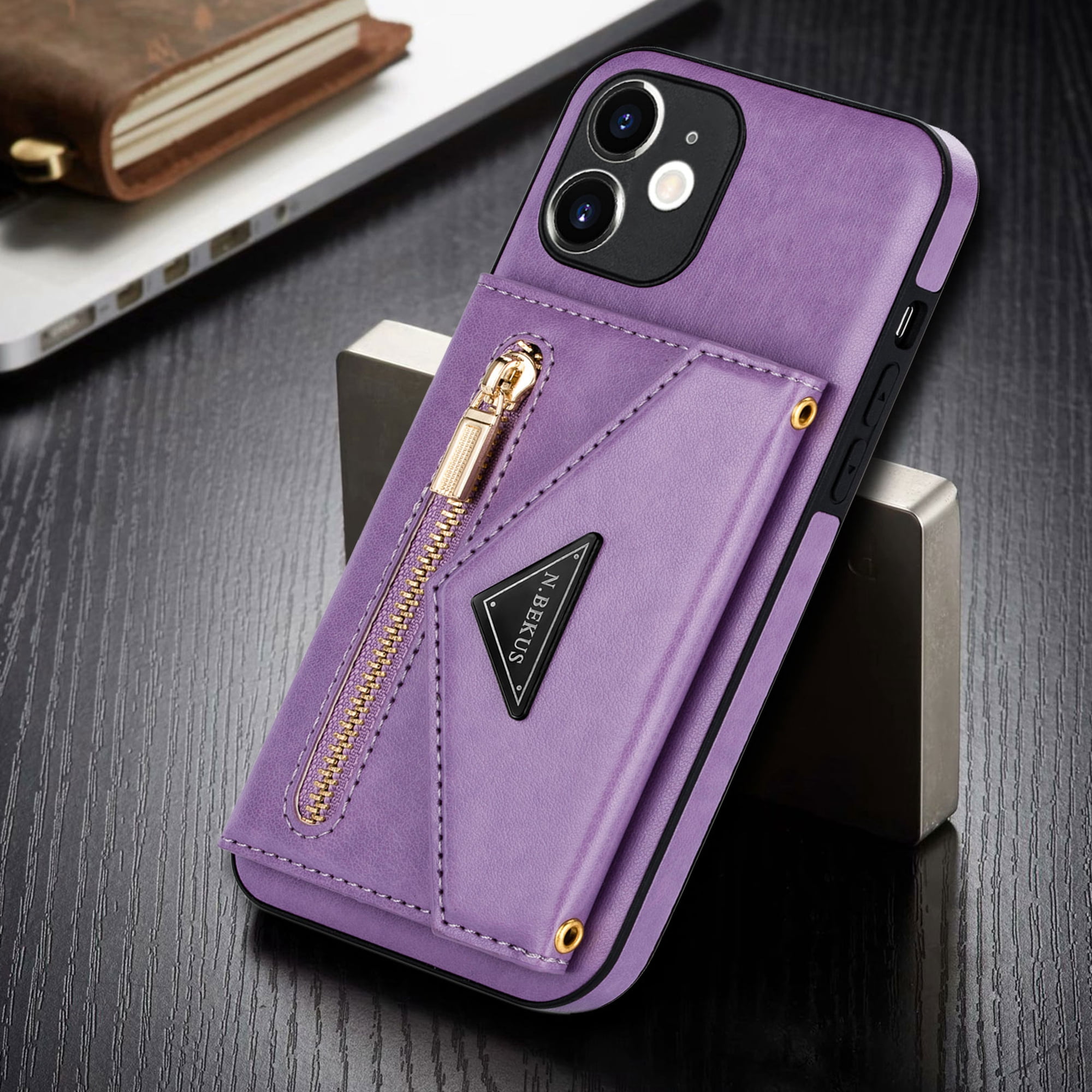 Dteck Card Holder Wallet Back Case for Apple iPhone 11 6.1-inch ...