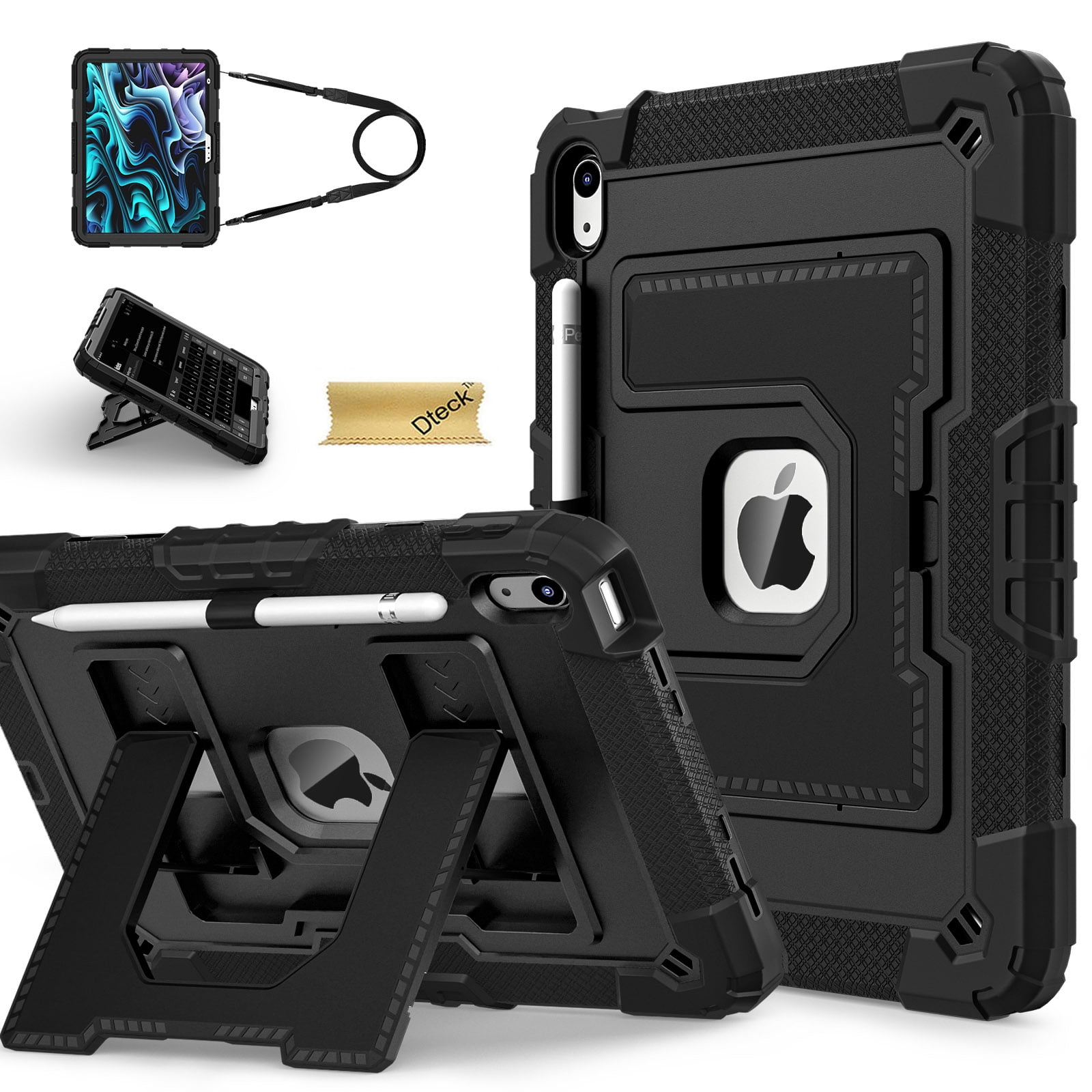 Dteck Case for 2025 Apple 11-inch iPad A16, for 2022 Apple 10.9-inch ...