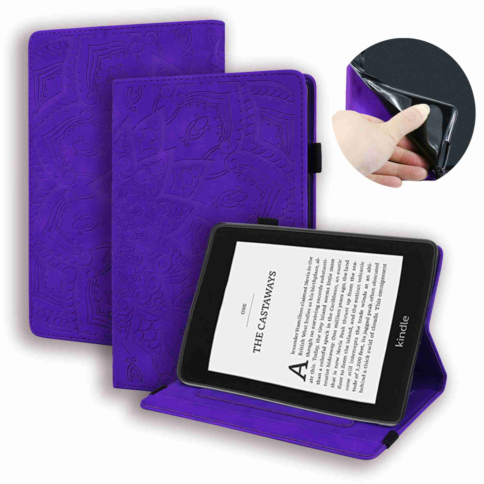 Dteck Case for 6.8" Amazon Kindle Paperwhite 11th 2021 Embossed Premium ...