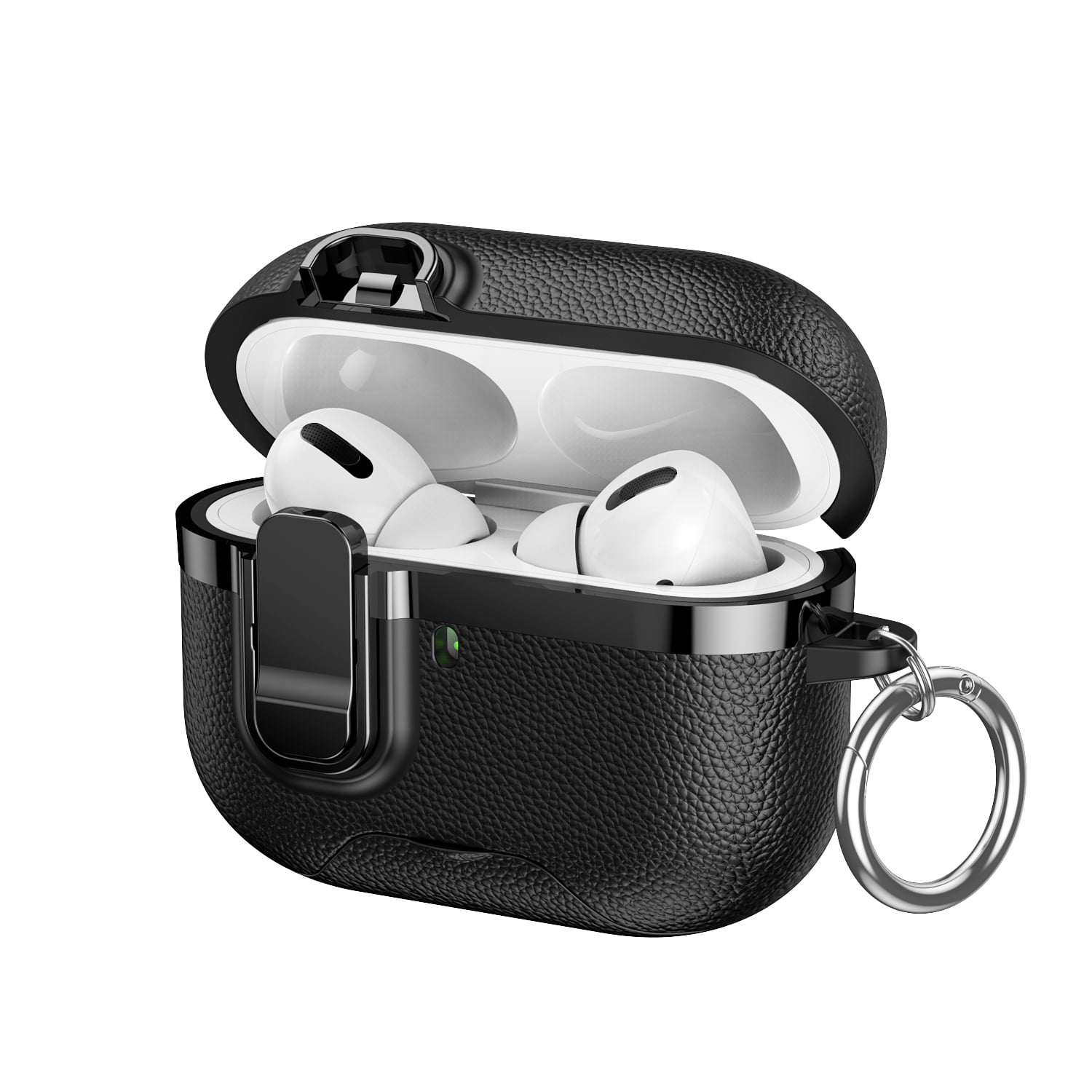 Dteck Case for Apple AirPods 4th Generation,Shockproof PU Leather with ...