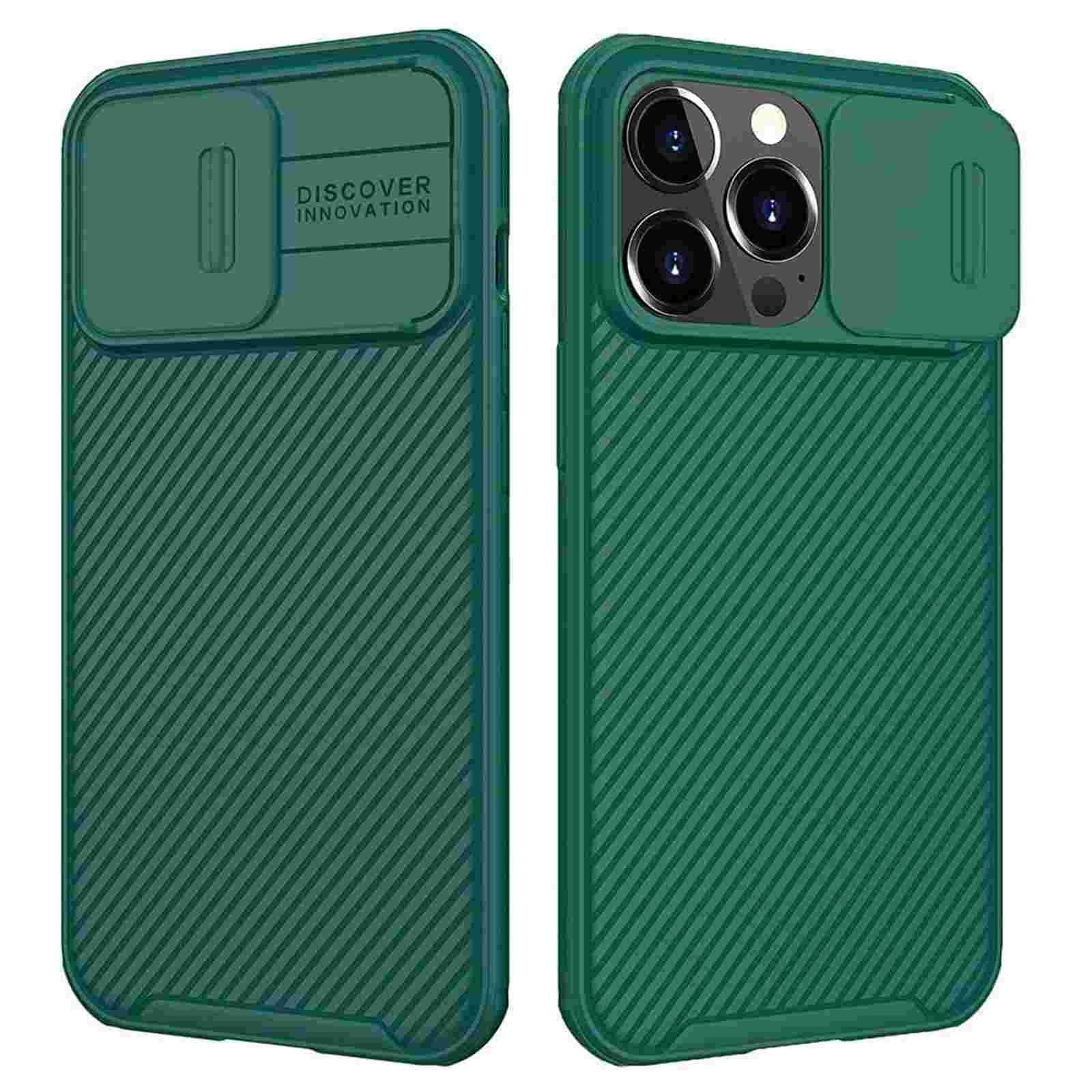 Dteck Case for Apple iPhone 15 Pro with Camera Cover,Slim Fit Thin ...