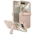 Dteck Case Built-in Front Tempered Glass Screen Protector for Motorola ...