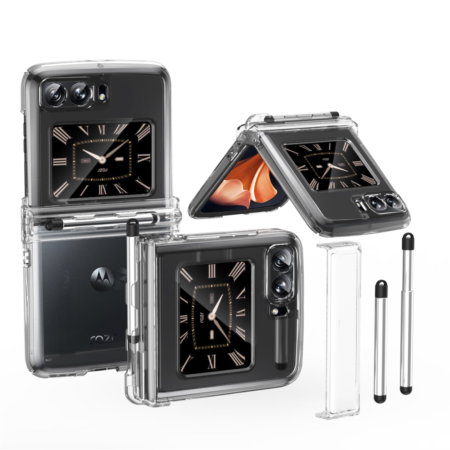 Dteck Case Compatible with Motorola Moto Razr 6.7" 5G 2022, Premium ...