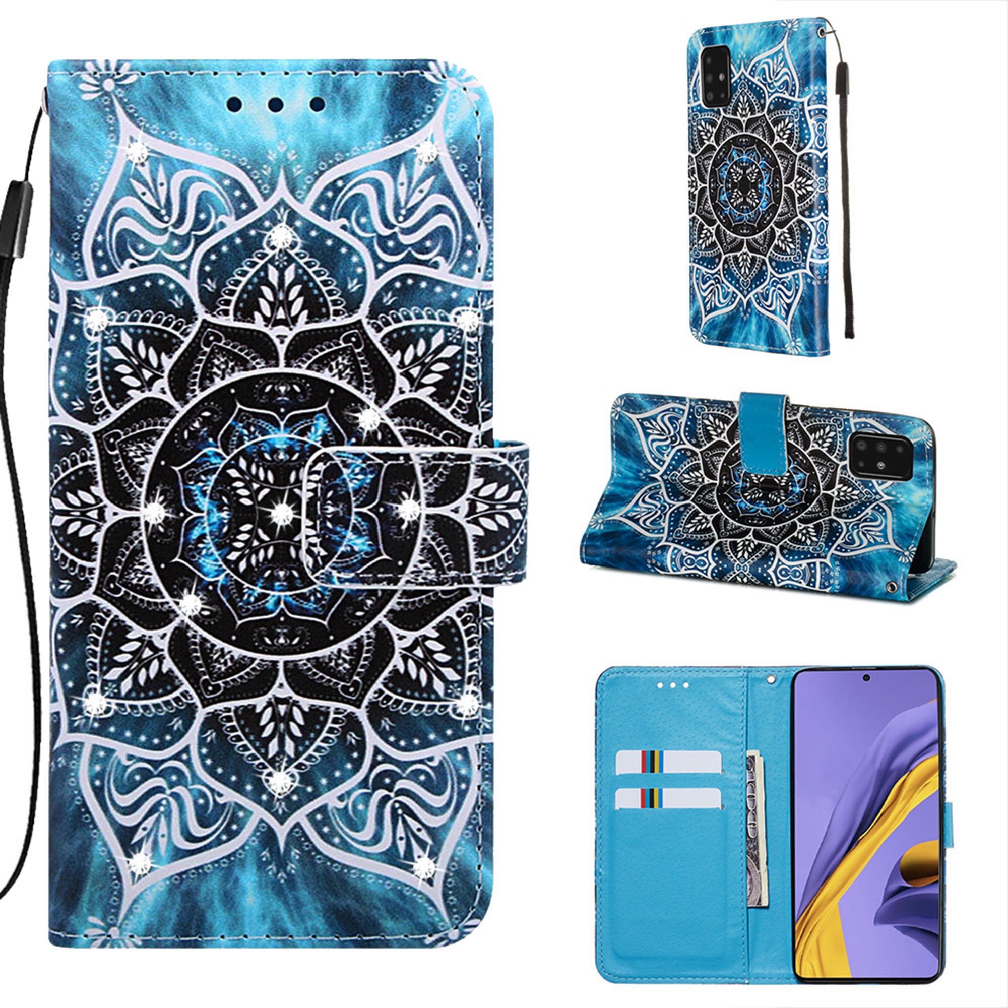 Dteck Case For Samsung Galaxy A71 4G (6.7 inch), Diamond Bling Magnetic ...