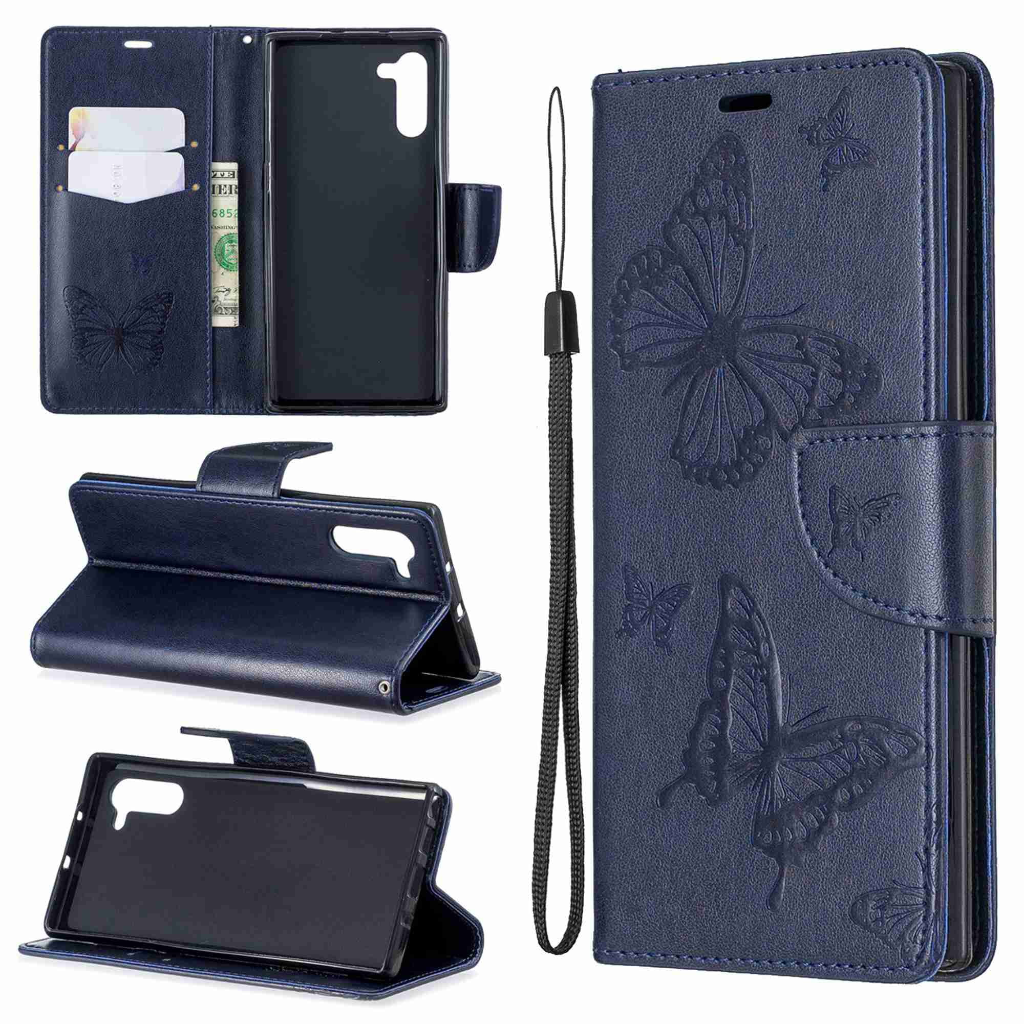 Dteck Case For Samsung Galaxy Note 10 Plus Fashion Wallet Purse 3D ...