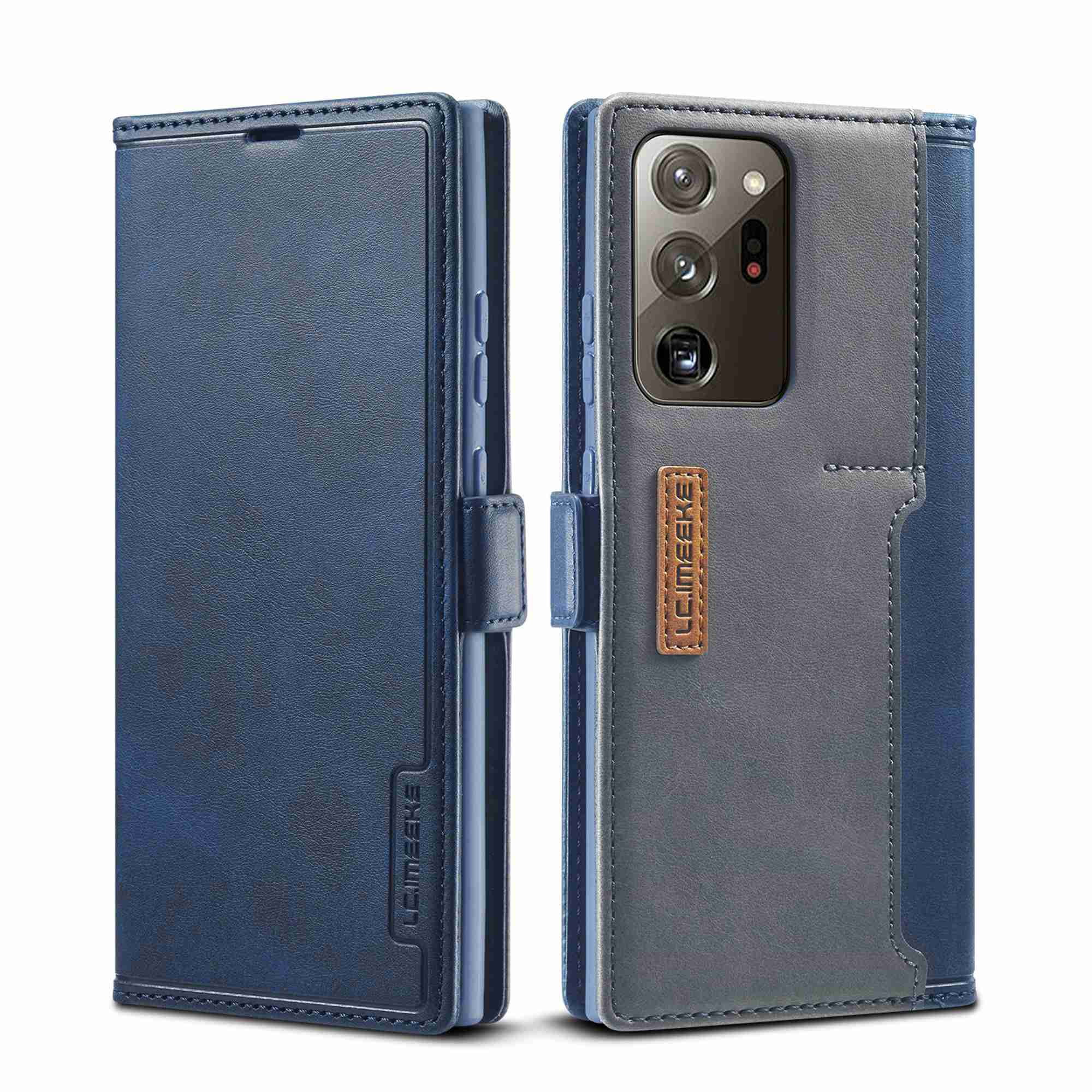 Dteck Case For Samsung Galaxy Note 20 Ultra Leather Wallet Case with ...