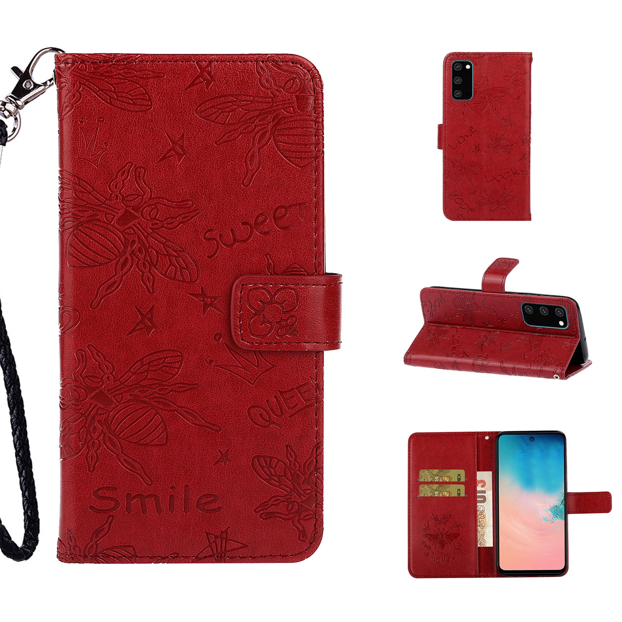 Dteck Case For Samsung Galaxy S20 Ultra （6.9 inch）, Strap Wallet ...