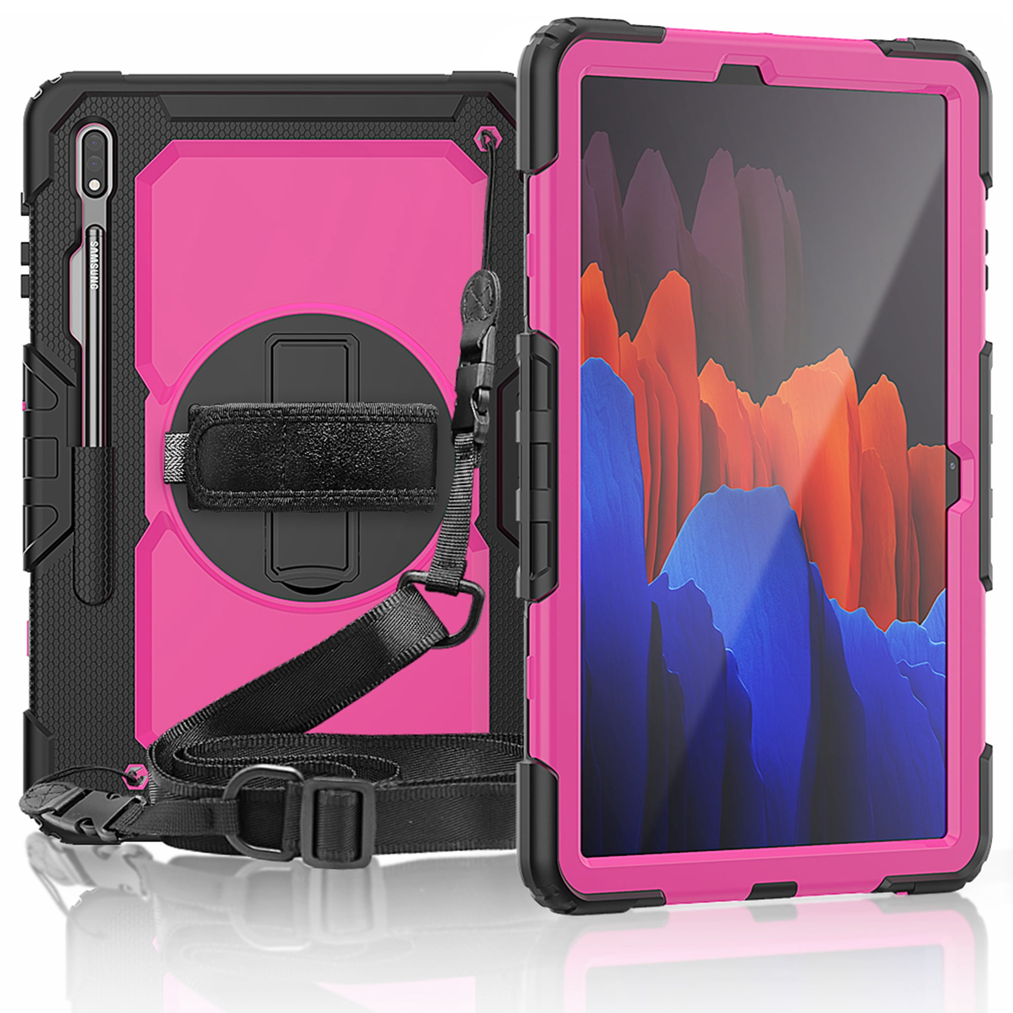 Dteck Case For Samsung Galaxy Tab S7 FE 2021 12.4-inch SM-T730/T736B ...