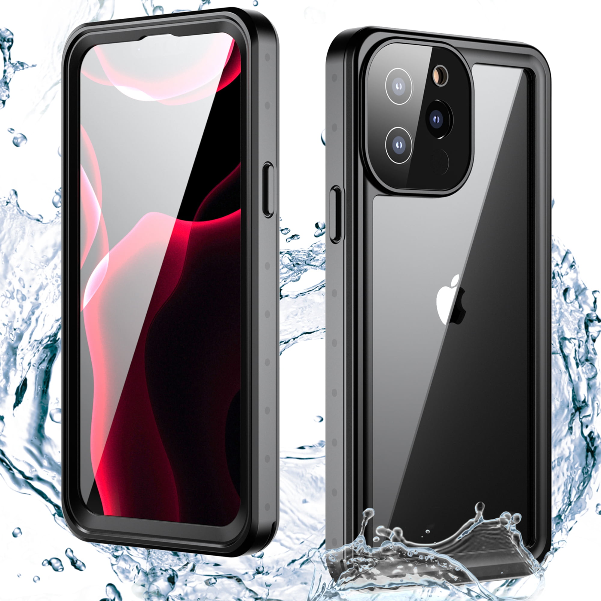 Dteck Case For iPhone 13 Pro,Waterproof Built-in Screen Protector ...