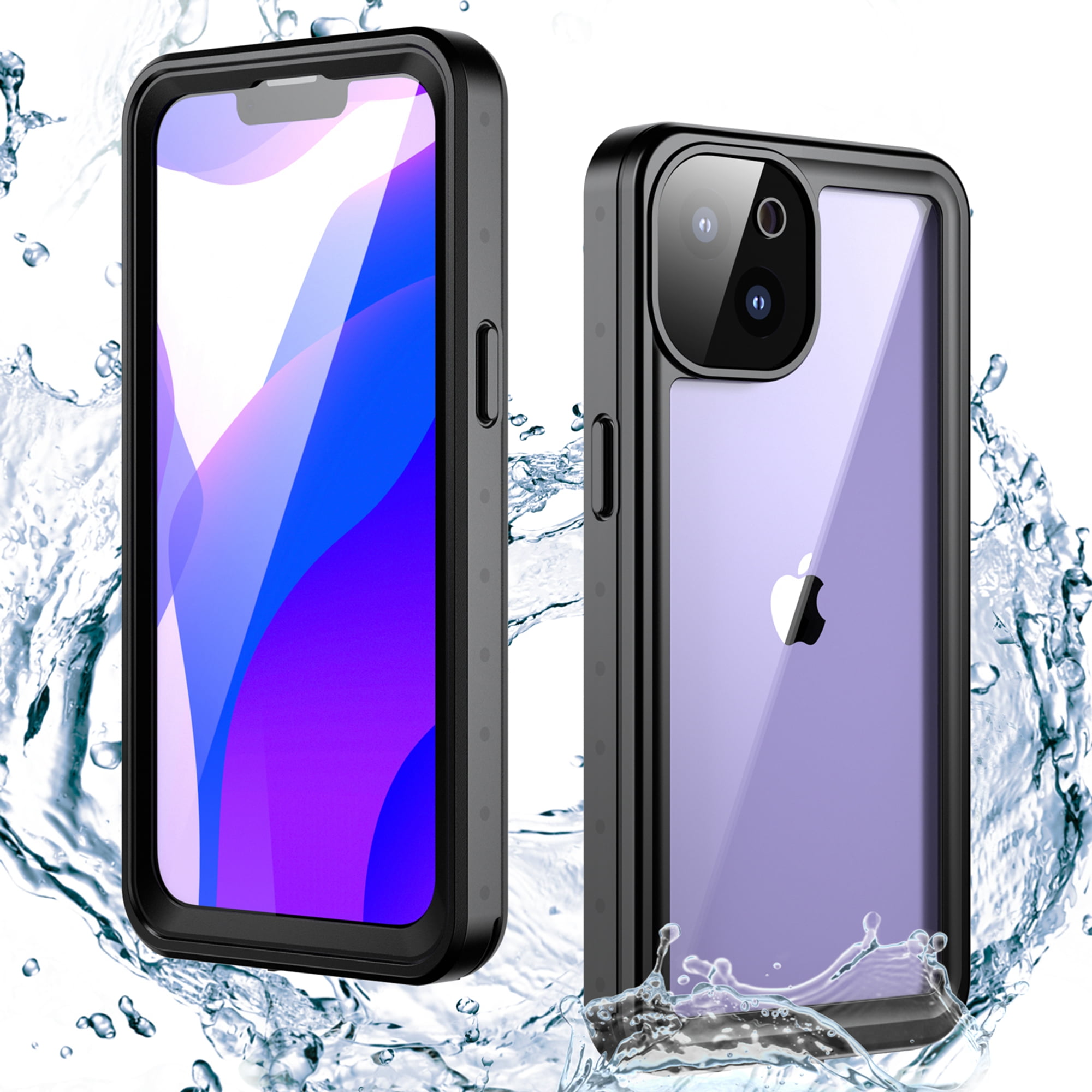 Dteck Case For iPhone 13,Waterproof Built-in Screen Protector Rugged ...