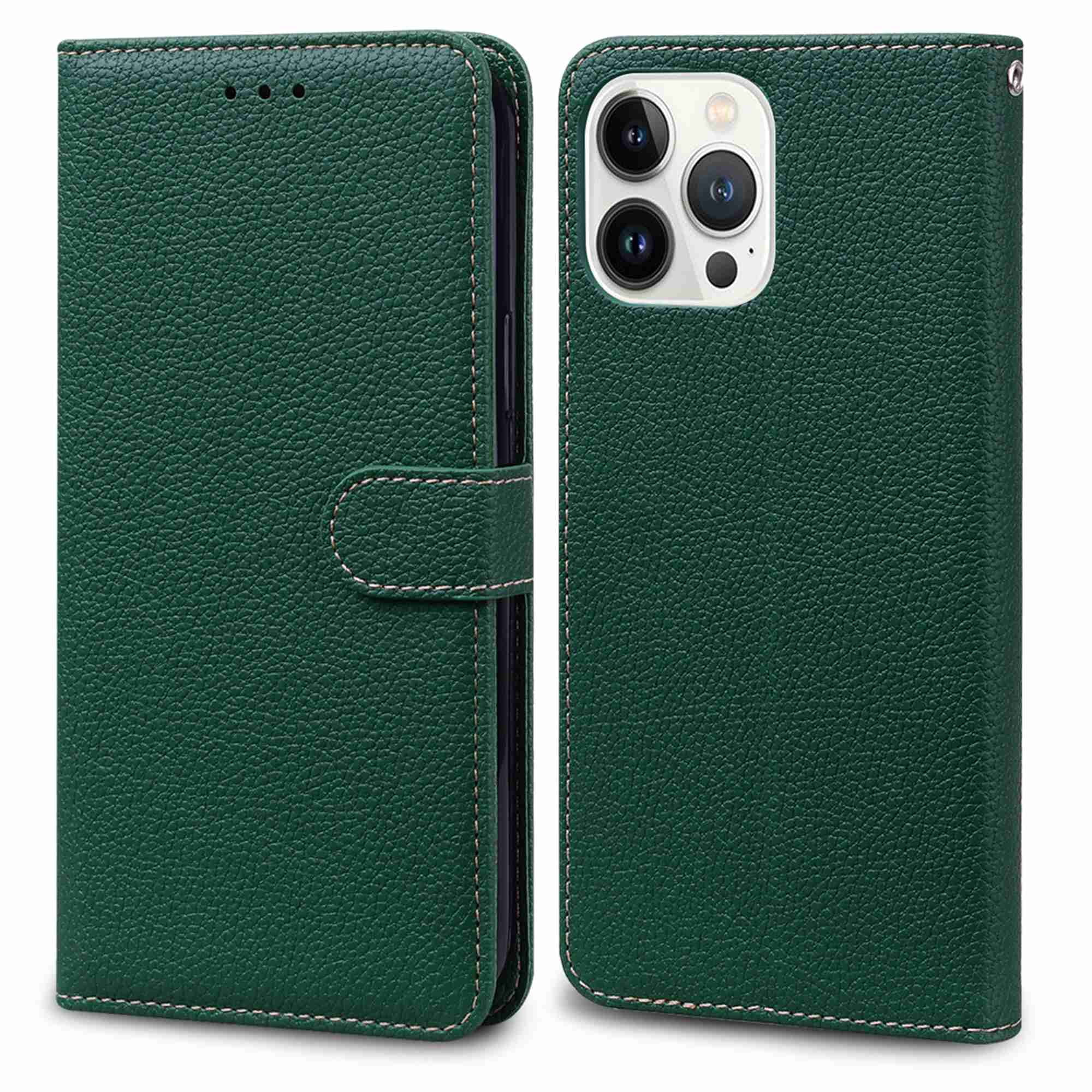 Dteck Case Fro iPhone 13 Pro Max,Shockproof Magnetic PU Leather ...