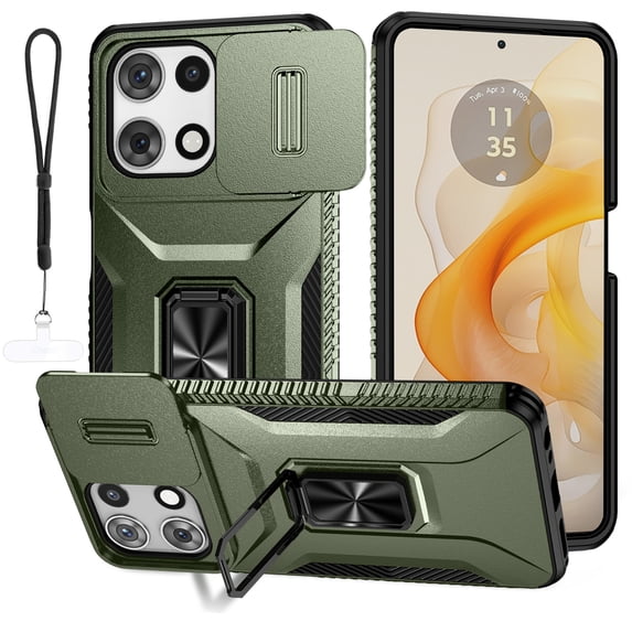 Dteck Case for Moto G Power 5G 2025 / Moto G Play 2025 Case with Camera ...