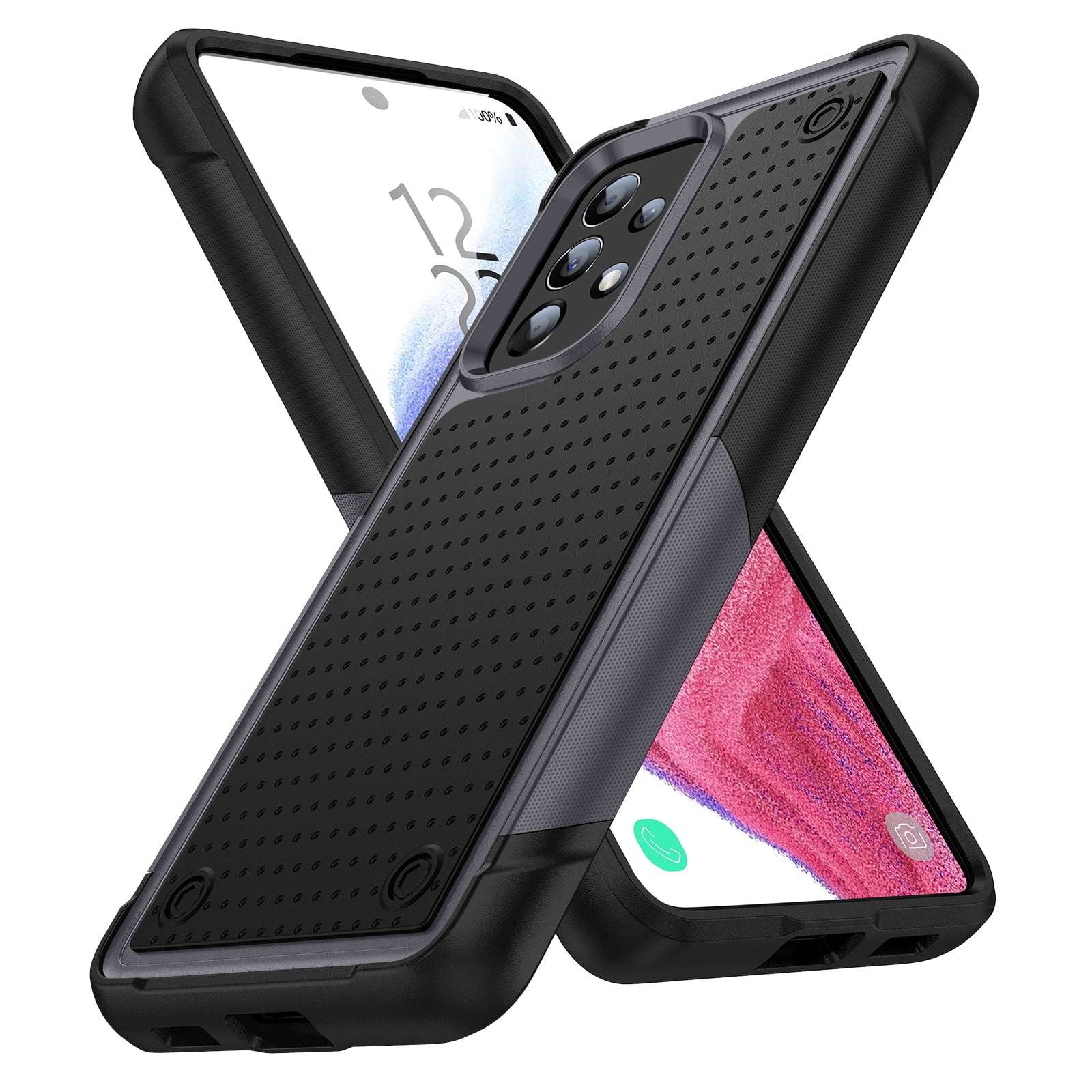 Dteck Case for Samsung Galaxy A53 5G,Dual Layer Protective Heavy Duty ...