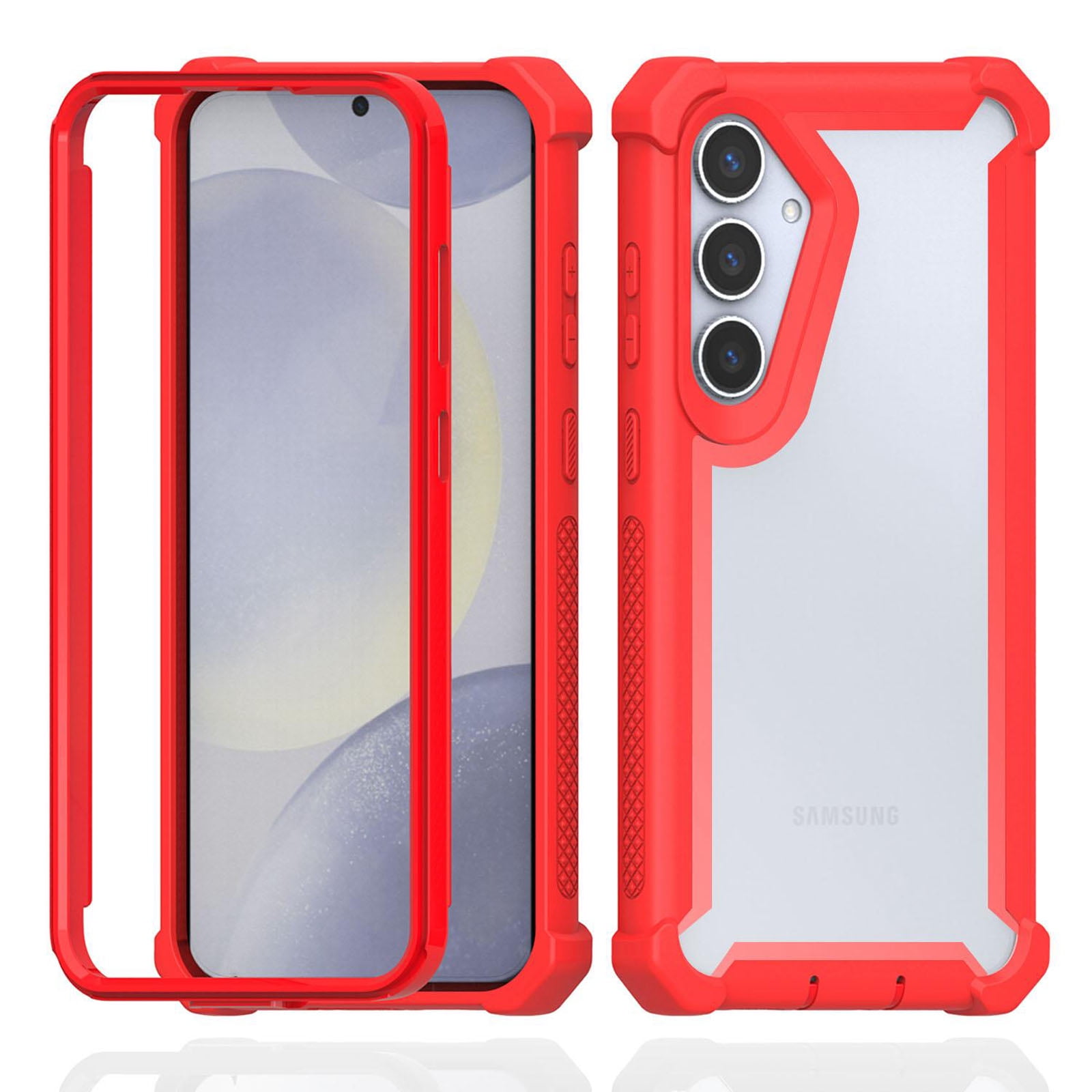 Dteck Case for Samsung Galaxy S23 FE,Shockproof Dual-Layer Protection ...