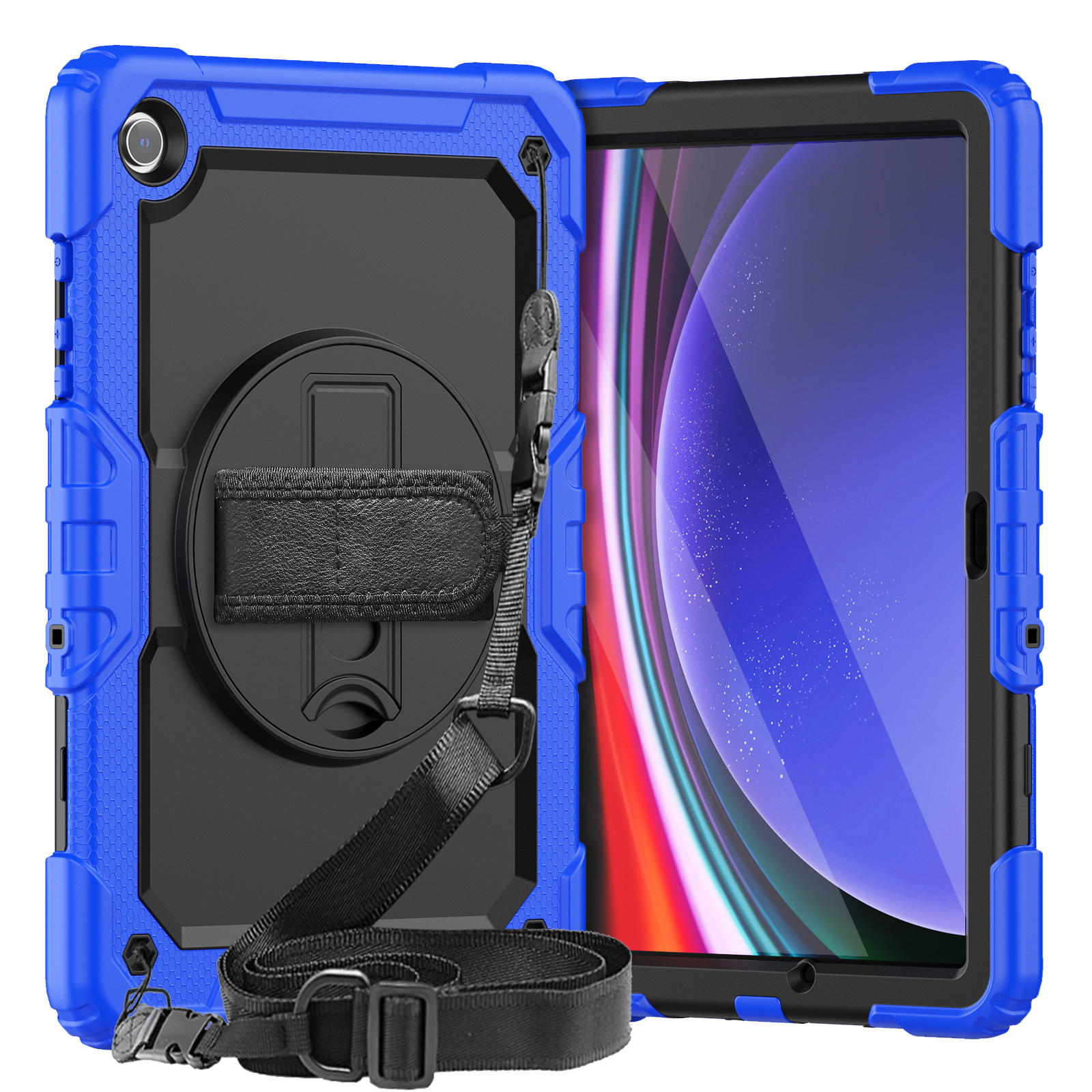 Dteck Case for Samsung Galaxy Tab A9+/ A9 Plus 11" 2023 SM-X210/X216/X218, Heavy Duty Rugged ...