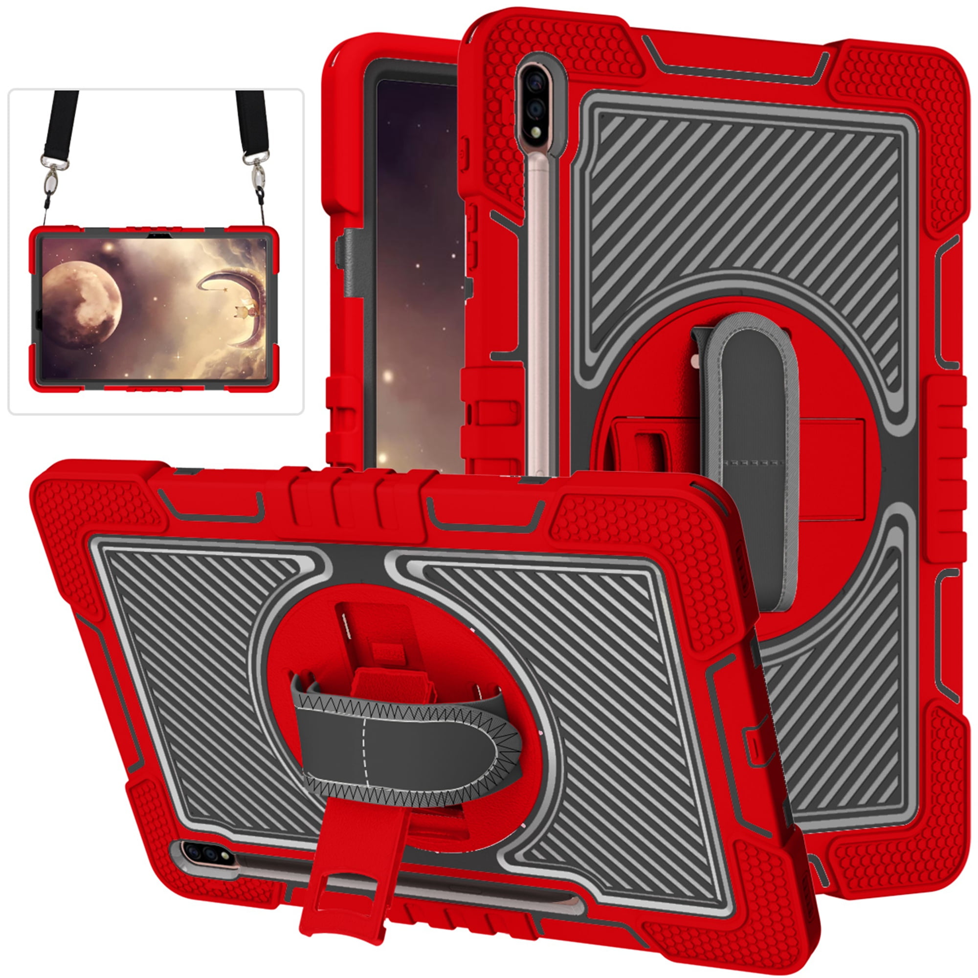 Dteck Case for Samsung Galaxy Tab S7 FE 12.4 in 2021 SM-T730/T736B ...