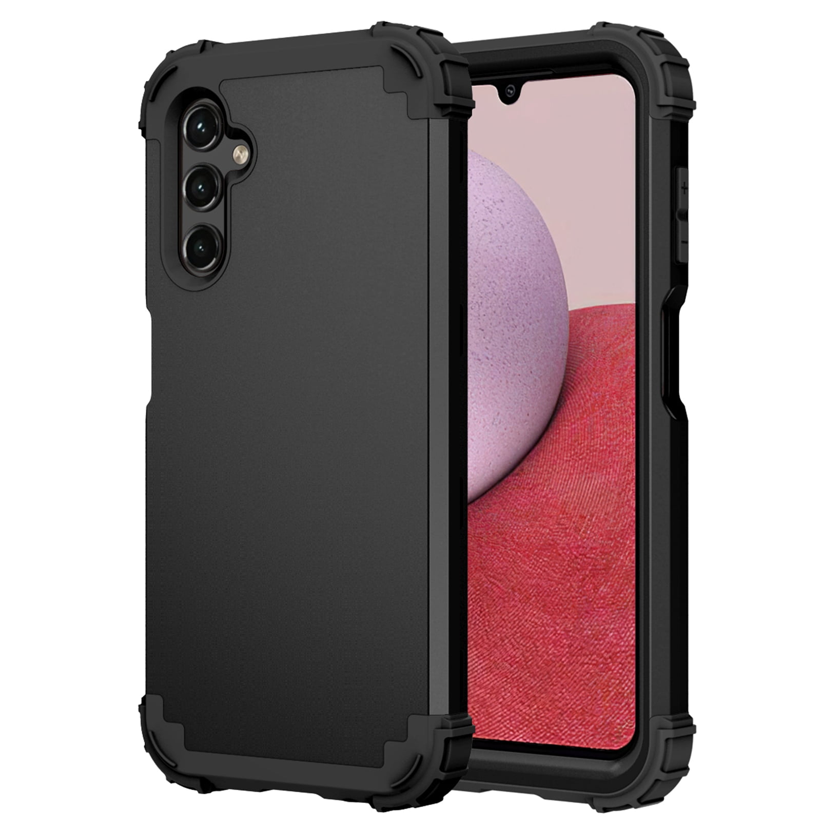 Dteck Case for Samsung Galaxy A14 5G,Shockproof Rubber Armor Silicone ...