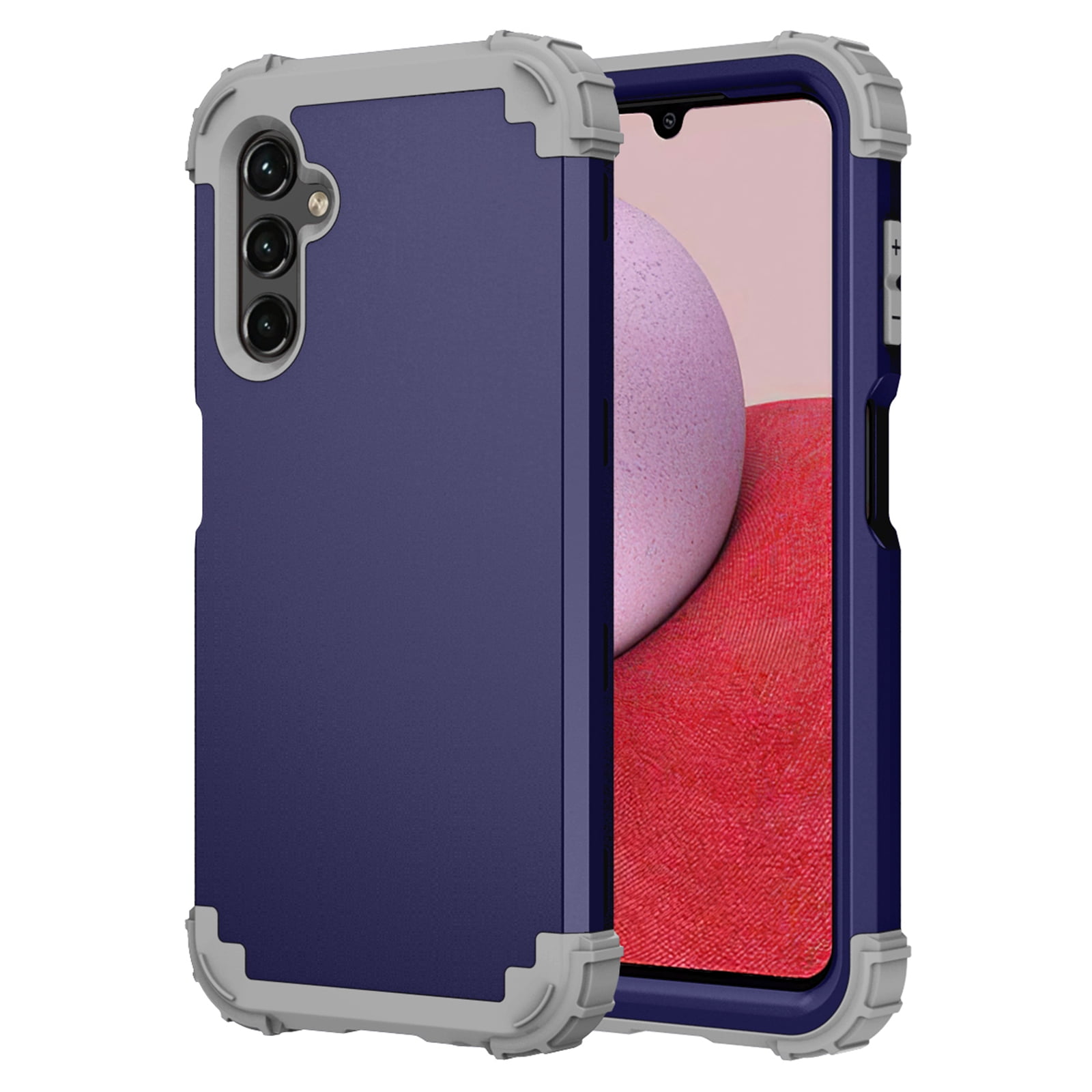 Dteck Case for Samsung Galaxy A14 5G,Shockproof Rubber Armor Silicone ...