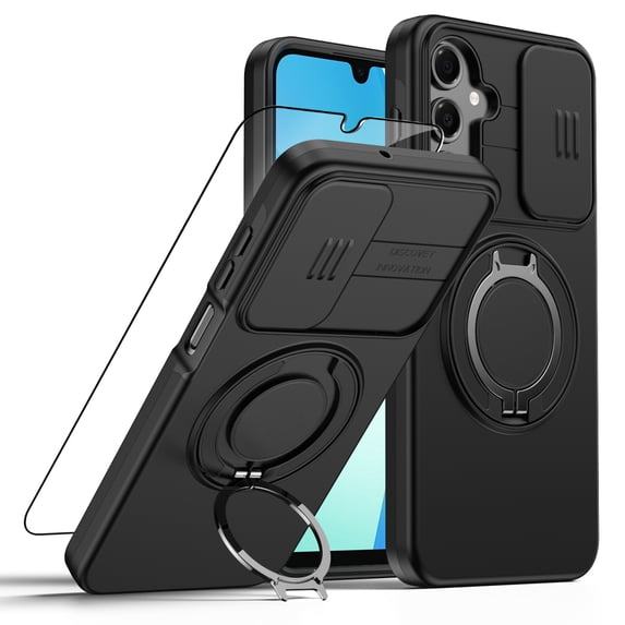 Dteck Case for Samsung Galaxy A17 5G with Magnetic Ring Stand Screen ...