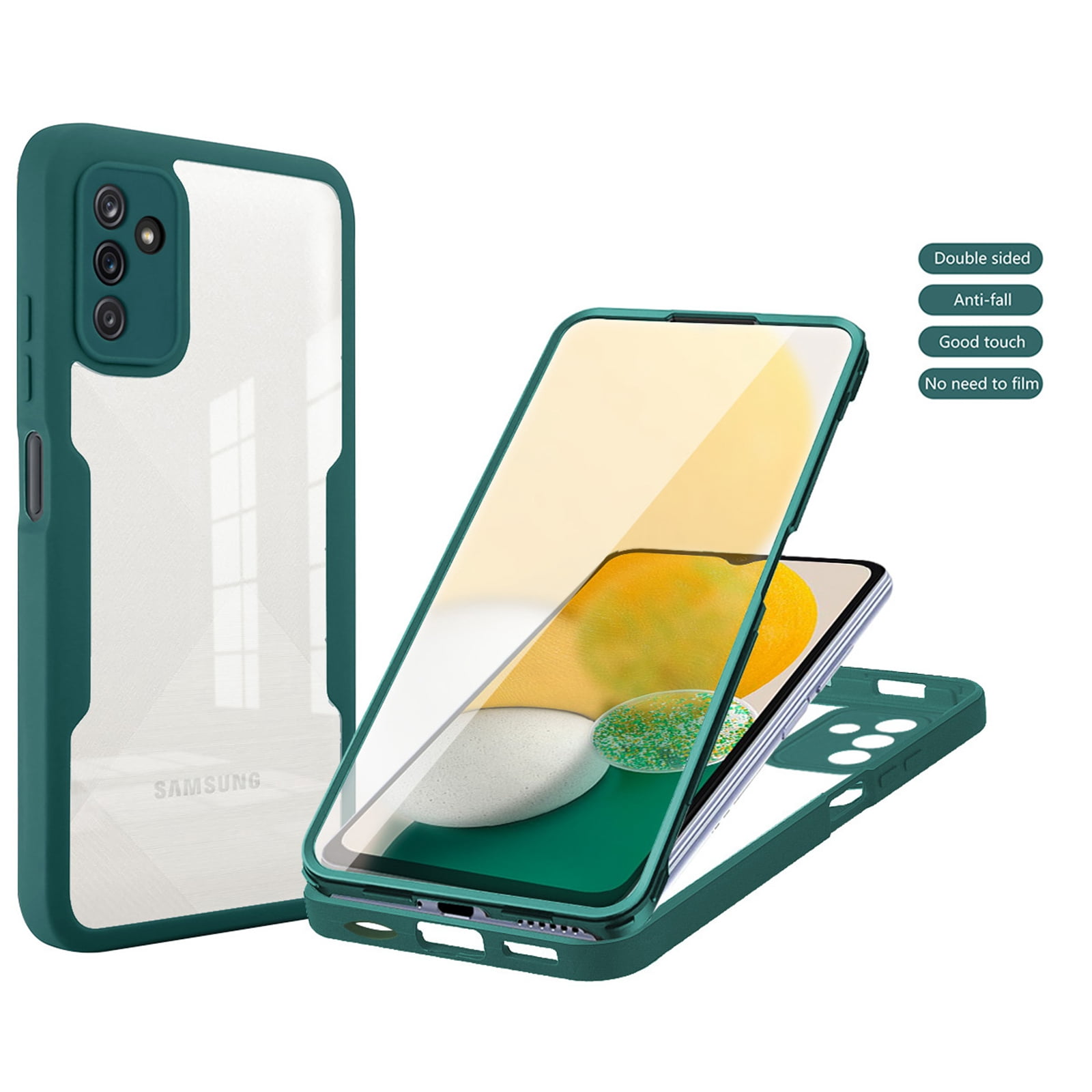 Dteck Case for Samsung Galaxy A25 5G,Shockproof Rubber Case Built-in ...