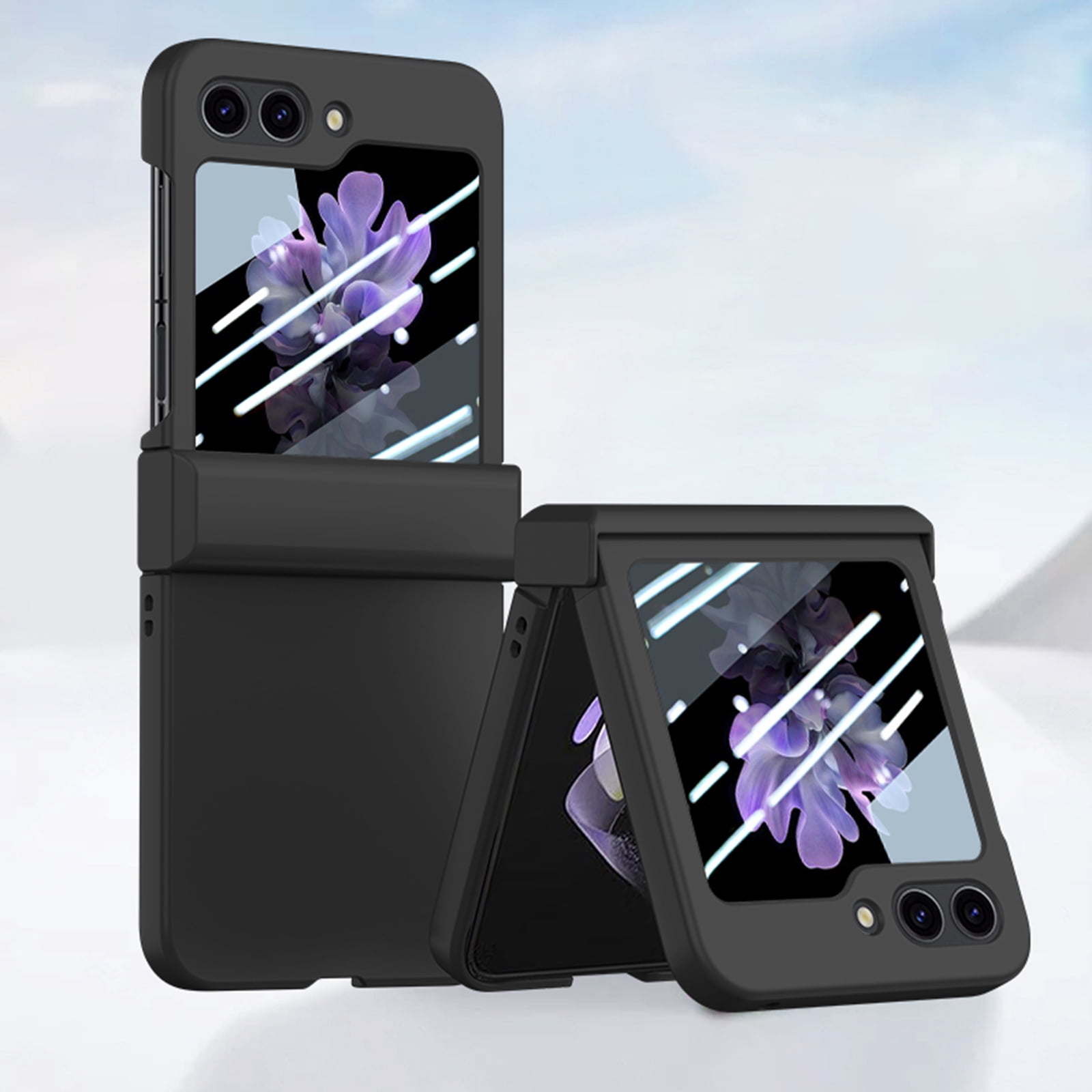 Dteck Case for Samsung Galaxy Z Flip 6, Hard PC Ultra-Thin Anti ...