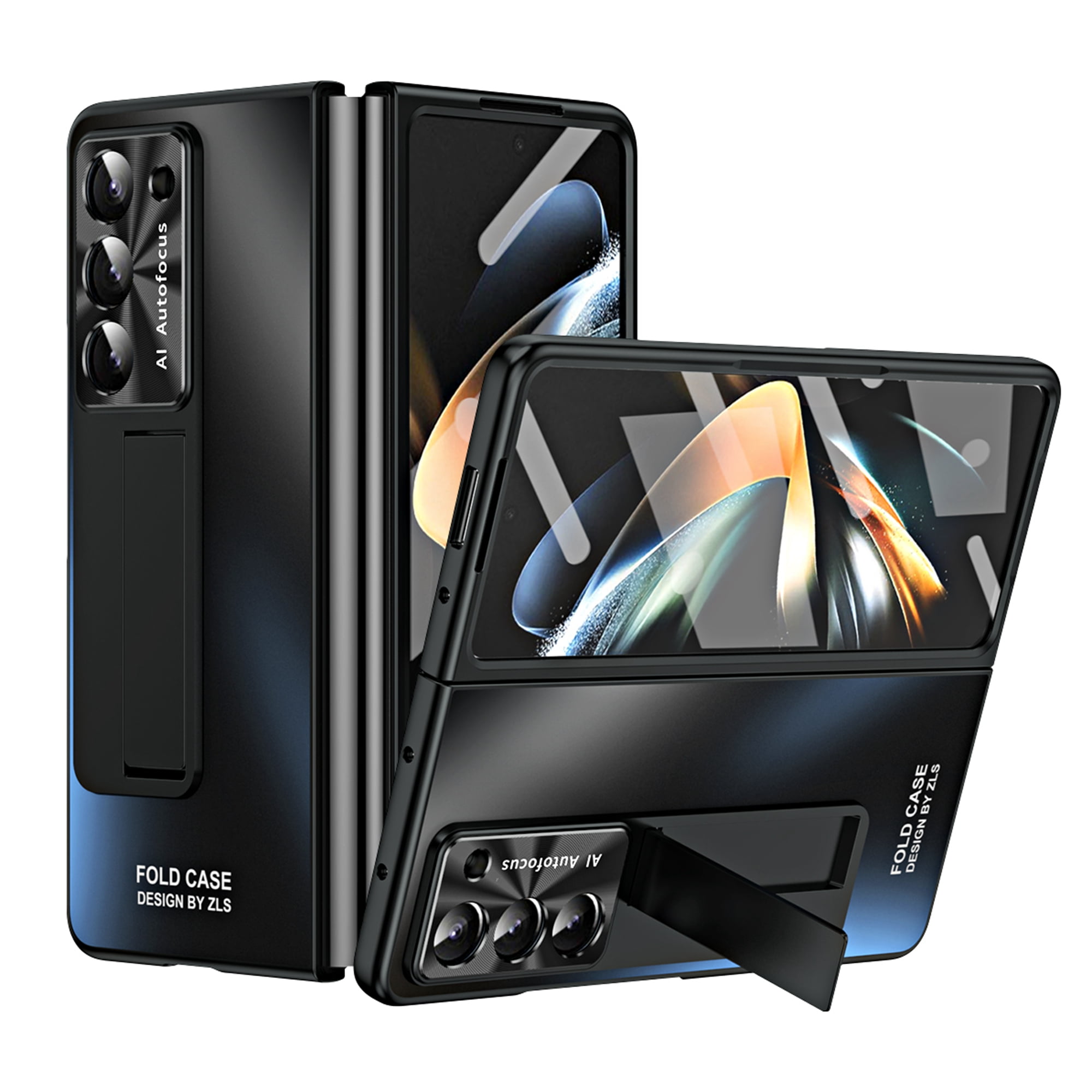 Dteck Case for Samsung Galaxy Z Fold 6,Luxury Case Built-in Front ...