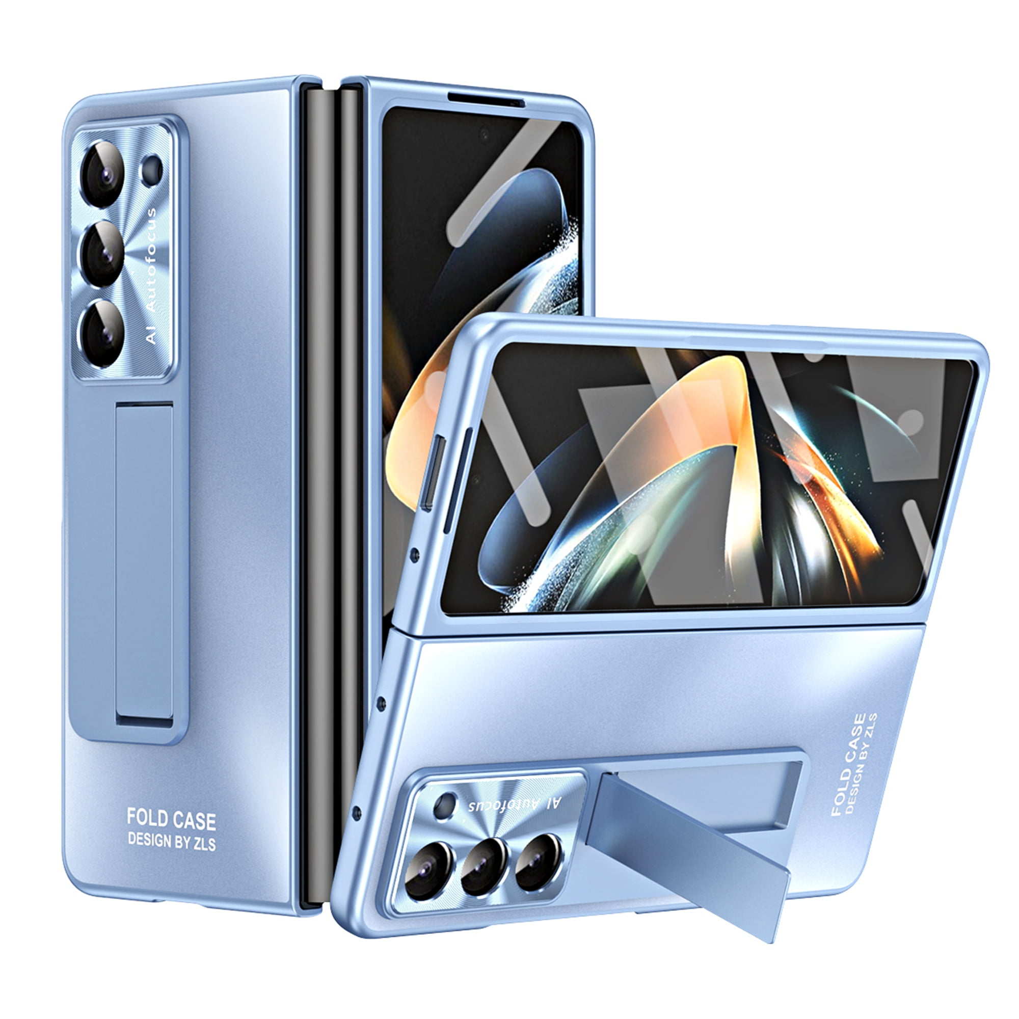Dteck Case for Samsung Galaxy Z Fold 6,Luxury Case Built-in Front ...