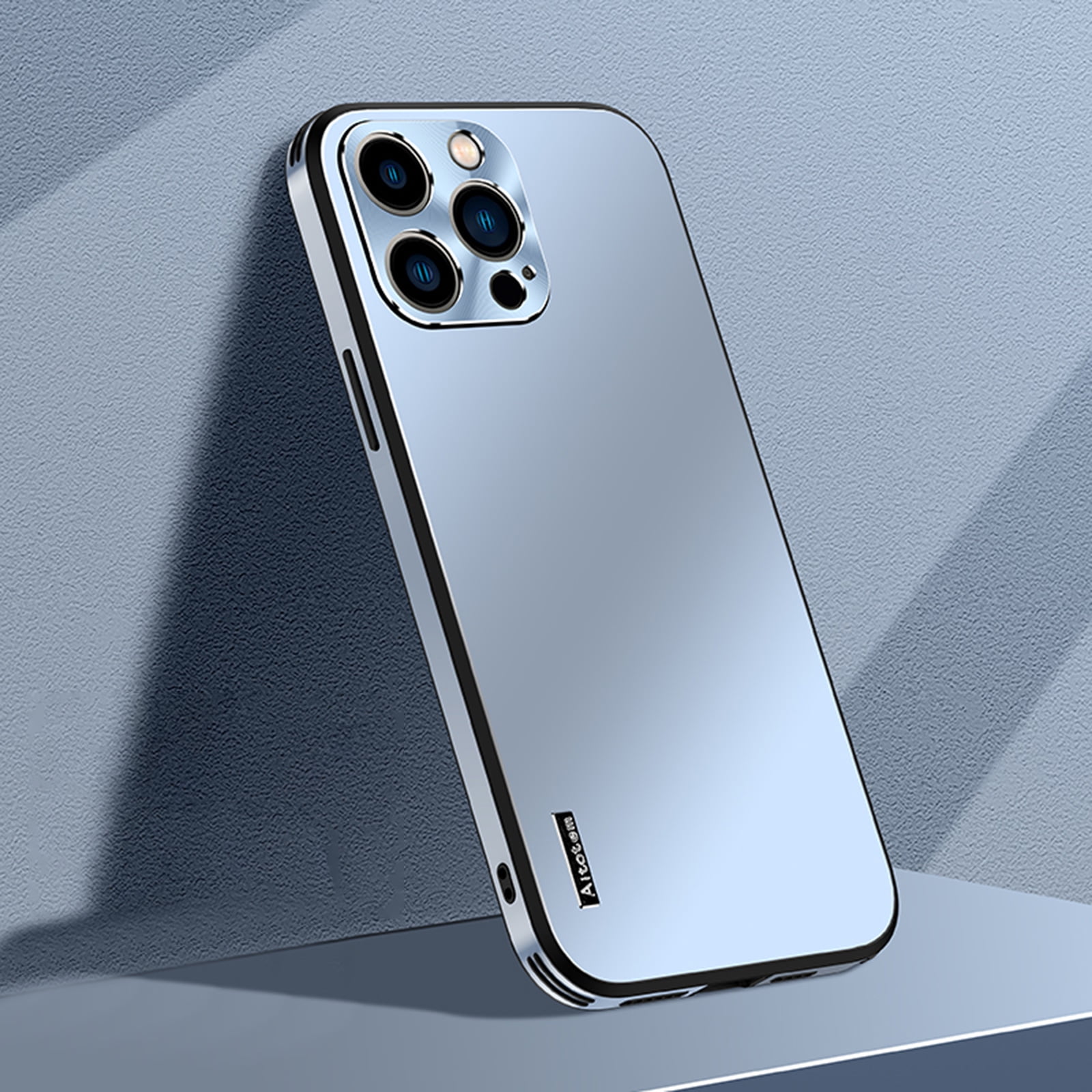 Dteck Case for iPhone 12 Pro Max,Shockproof Metal Aluminum Camera Cover ...