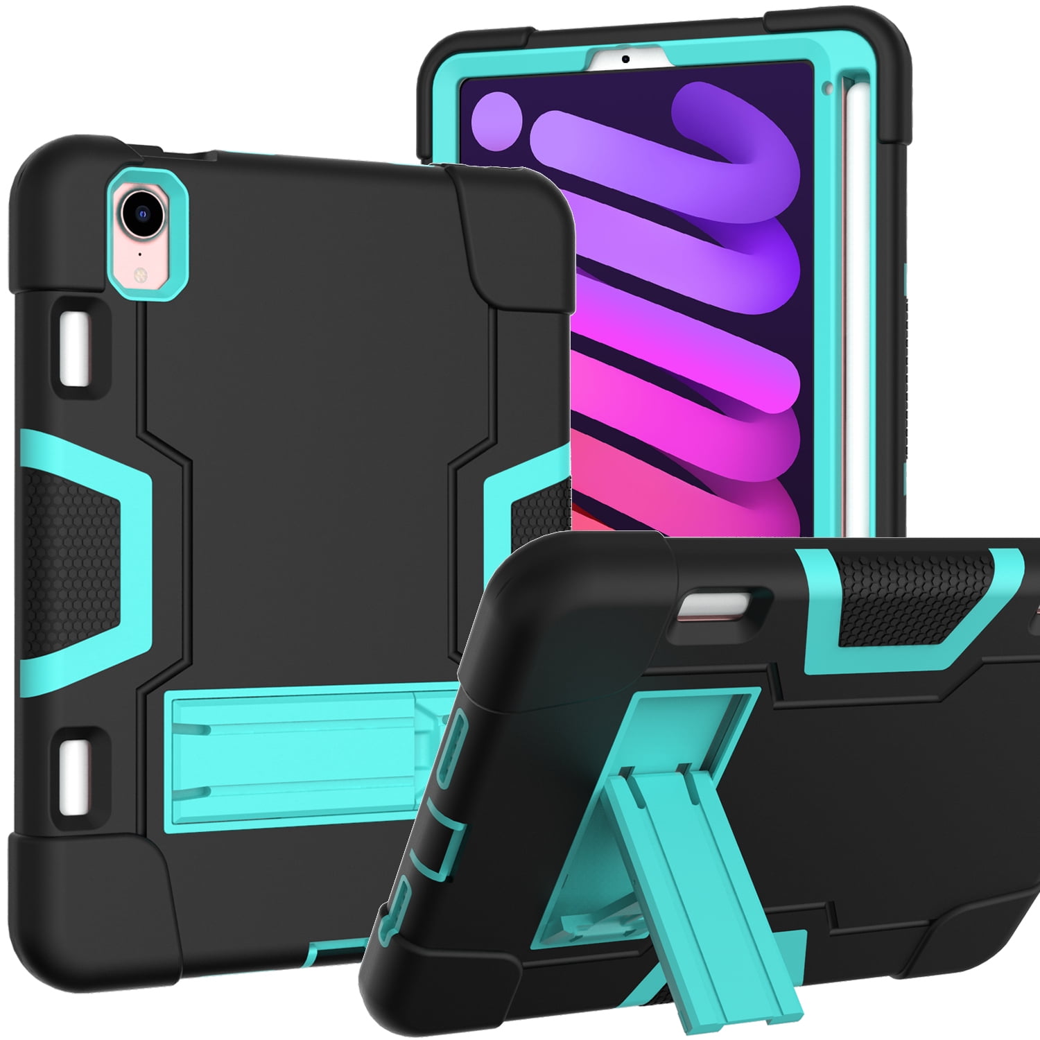 Dteck Case for iPad Mini 7 A17 Pro 2024 / iPad Mini 6 2021 8.3 Inch ...