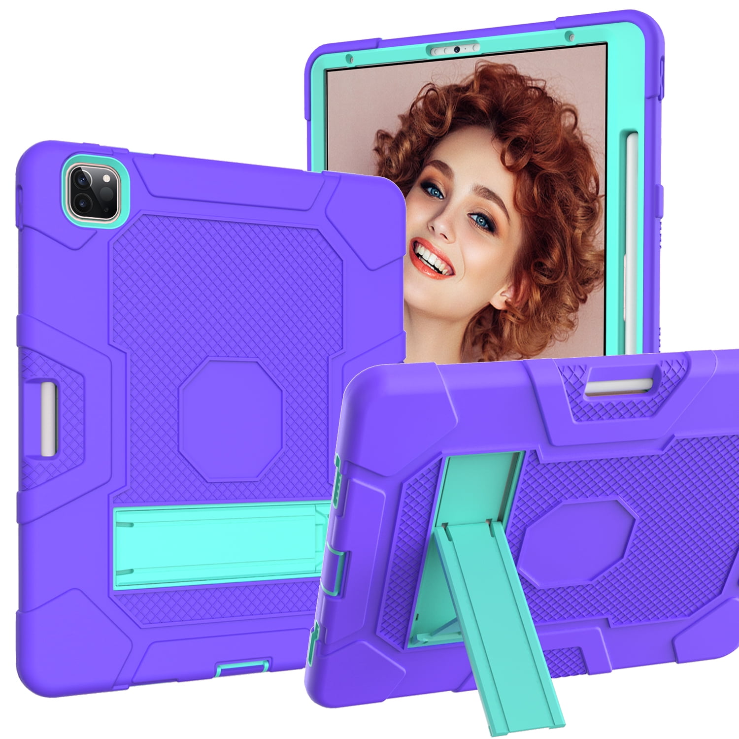 Dteck Case for iPad Pro 12.9 inch 6th 5th 4th 3rd Generation,Heavy Duty ...