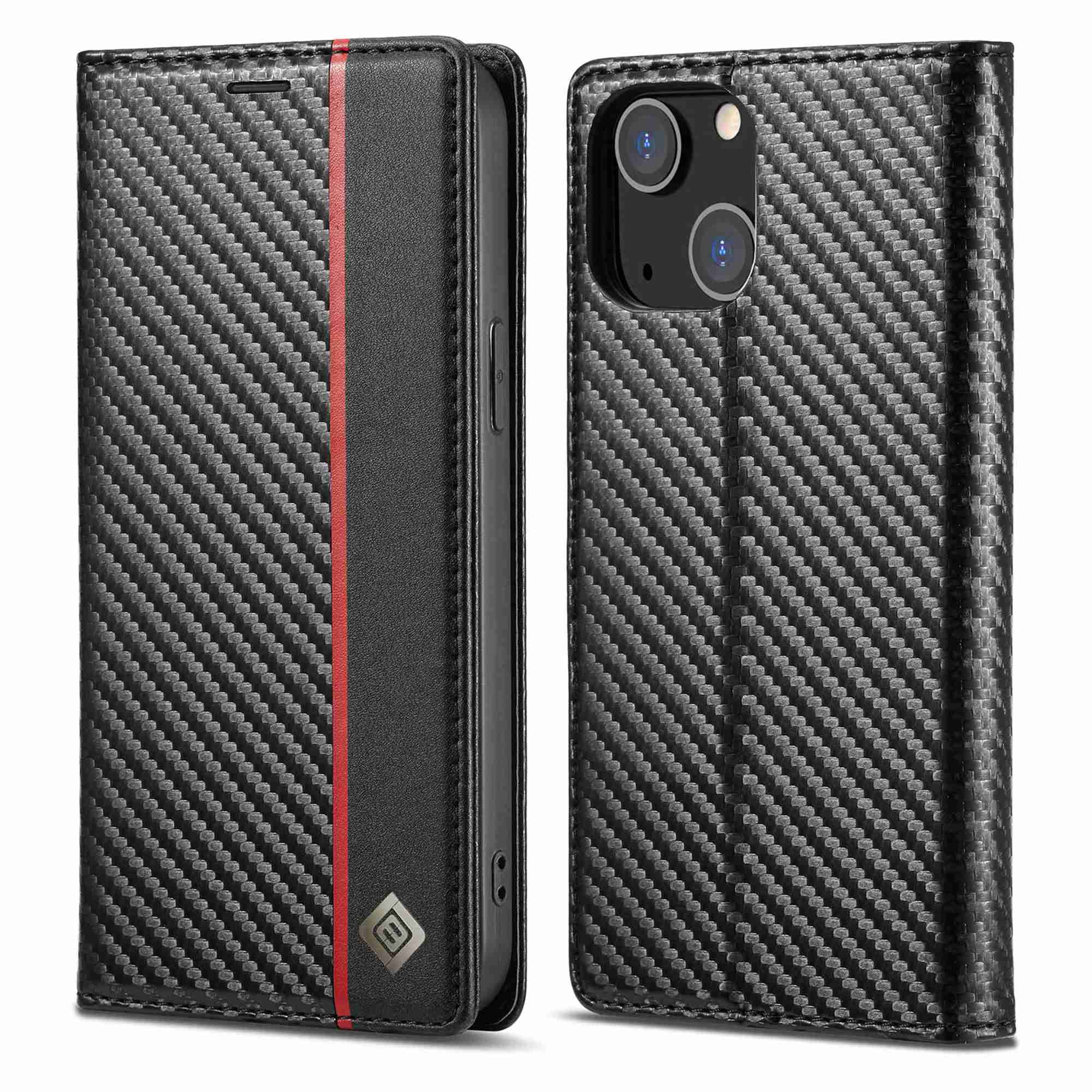 Dteck Case for iPhone 13 Mini Wallet Case, Magnetic PU Leather Stand ...