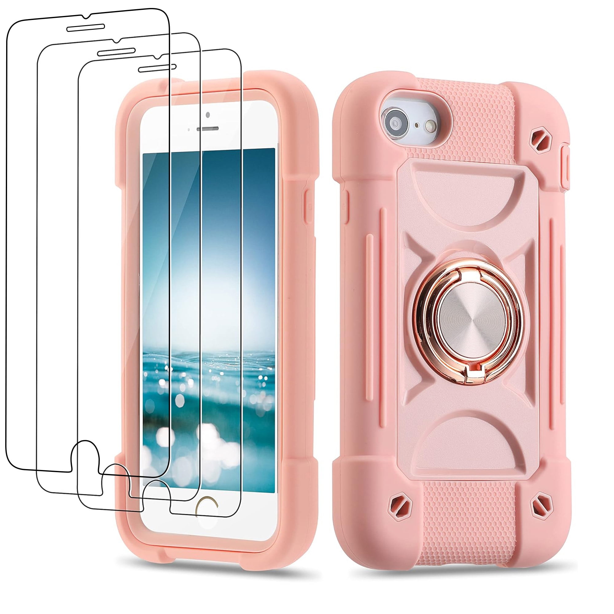 Dteck Case for iPhone SE3/SE2/8/7/6S/6 4.7", Heavy-Duty Military Grade ...