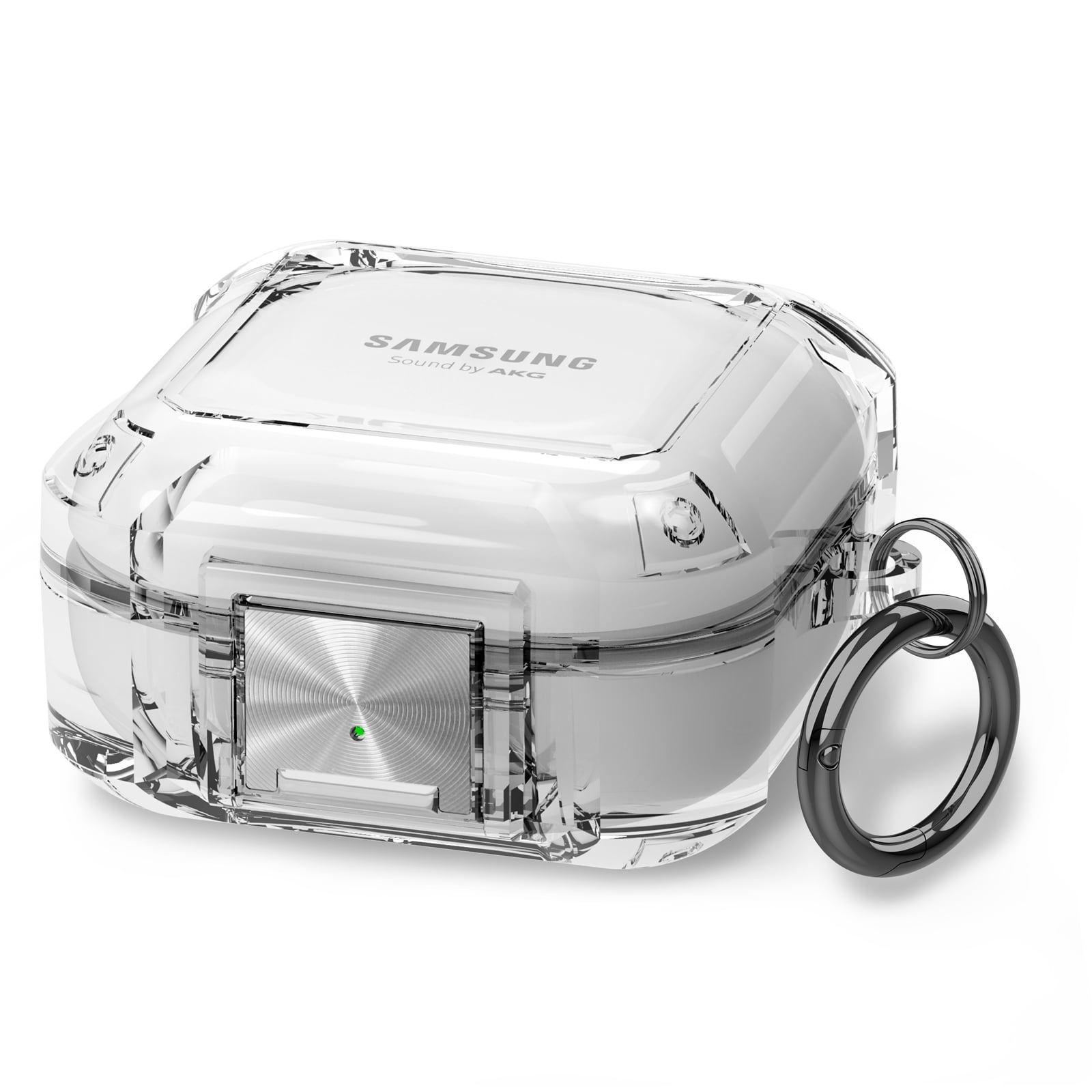 Dteck Clear Case with Lock for Samsung Galaxy Buds FE (2023)/Buds 2 Pro (2022)/Buds 2 (2021 ...