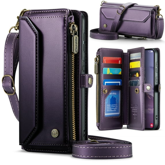 Dteck Crossbody Wallet Case for Samsung Galaxy S26 Ultra RFID Blocking ...