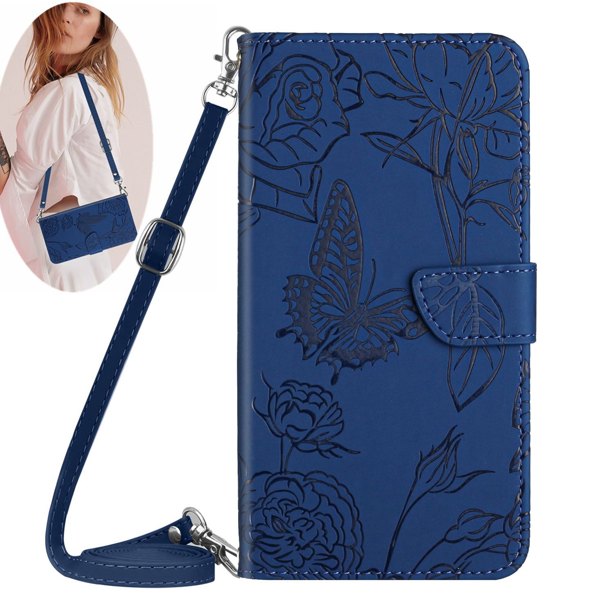 Dteck Crossbody Wallet Phone Case for OnePlus 10 Pro 5G,PU Leather ...