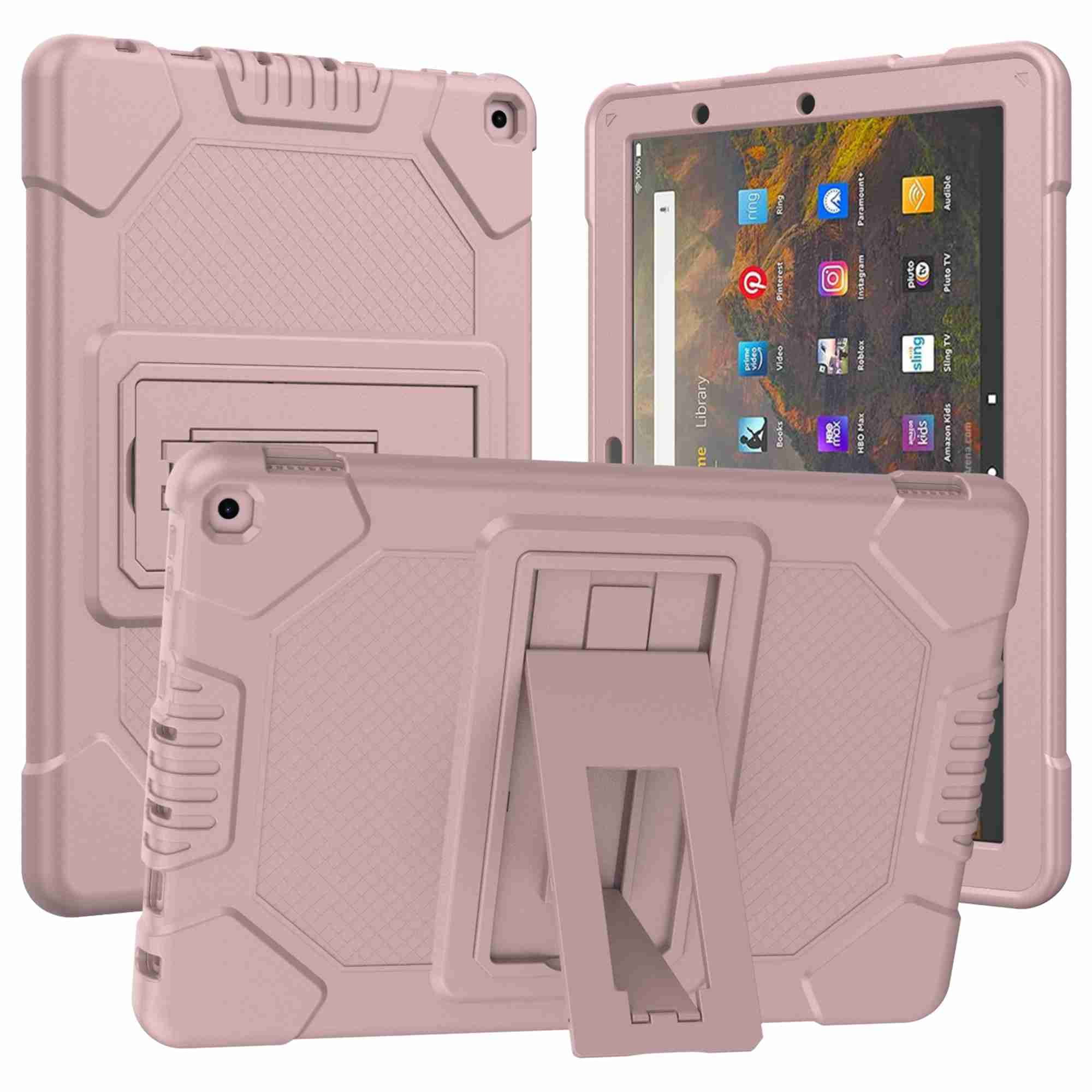 Dteck for Fire HD 10 Tablet Case 11th Generation 2021, Heavy Duty ...