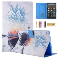 TECH CIRCLE Folio Case for Amazon Fire HD 8 Tablet (8th/7th/6th ...