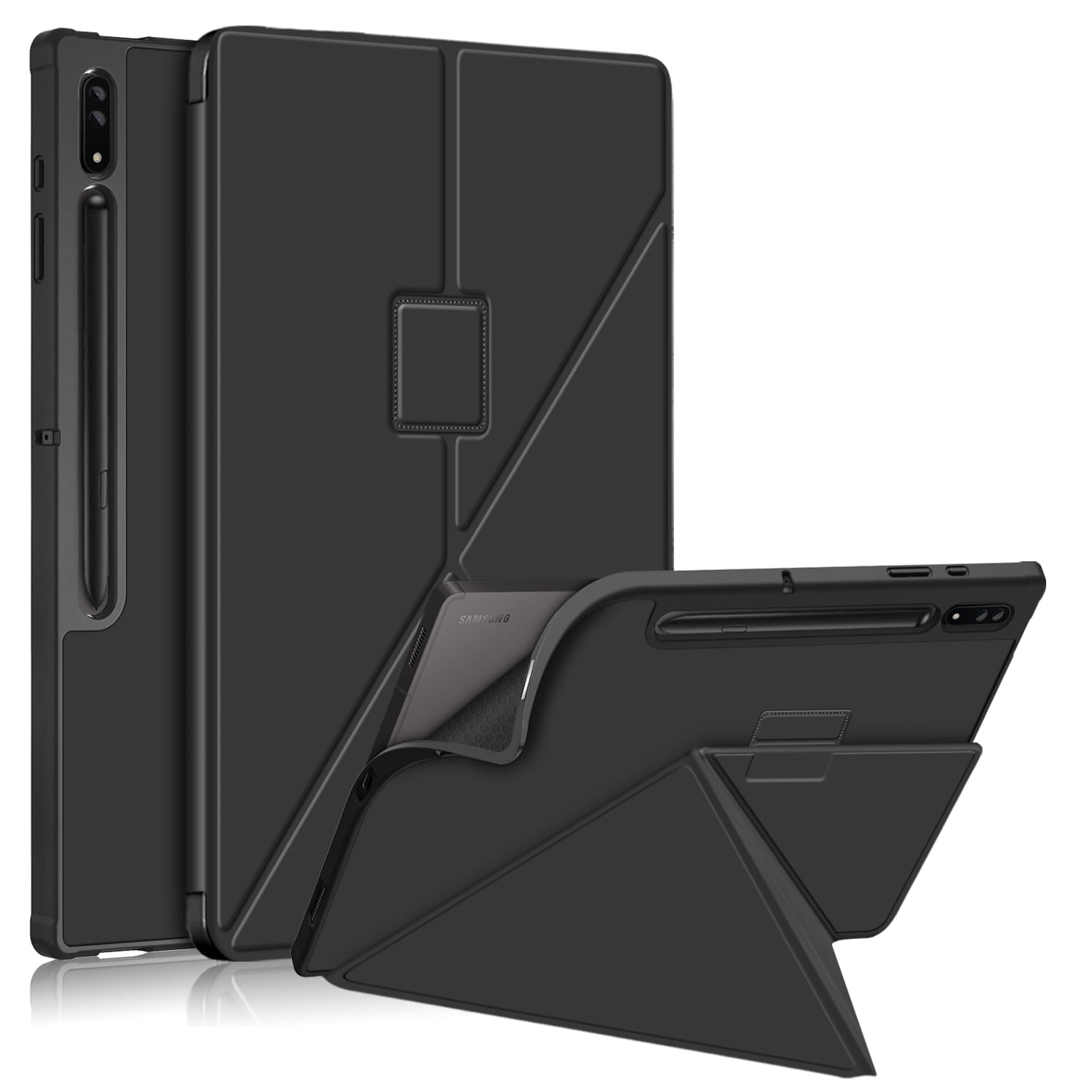 Dteck Flip Case For Samsung Galaxy Tab S8 Ultra 14 6 Inch 2022 Tablet