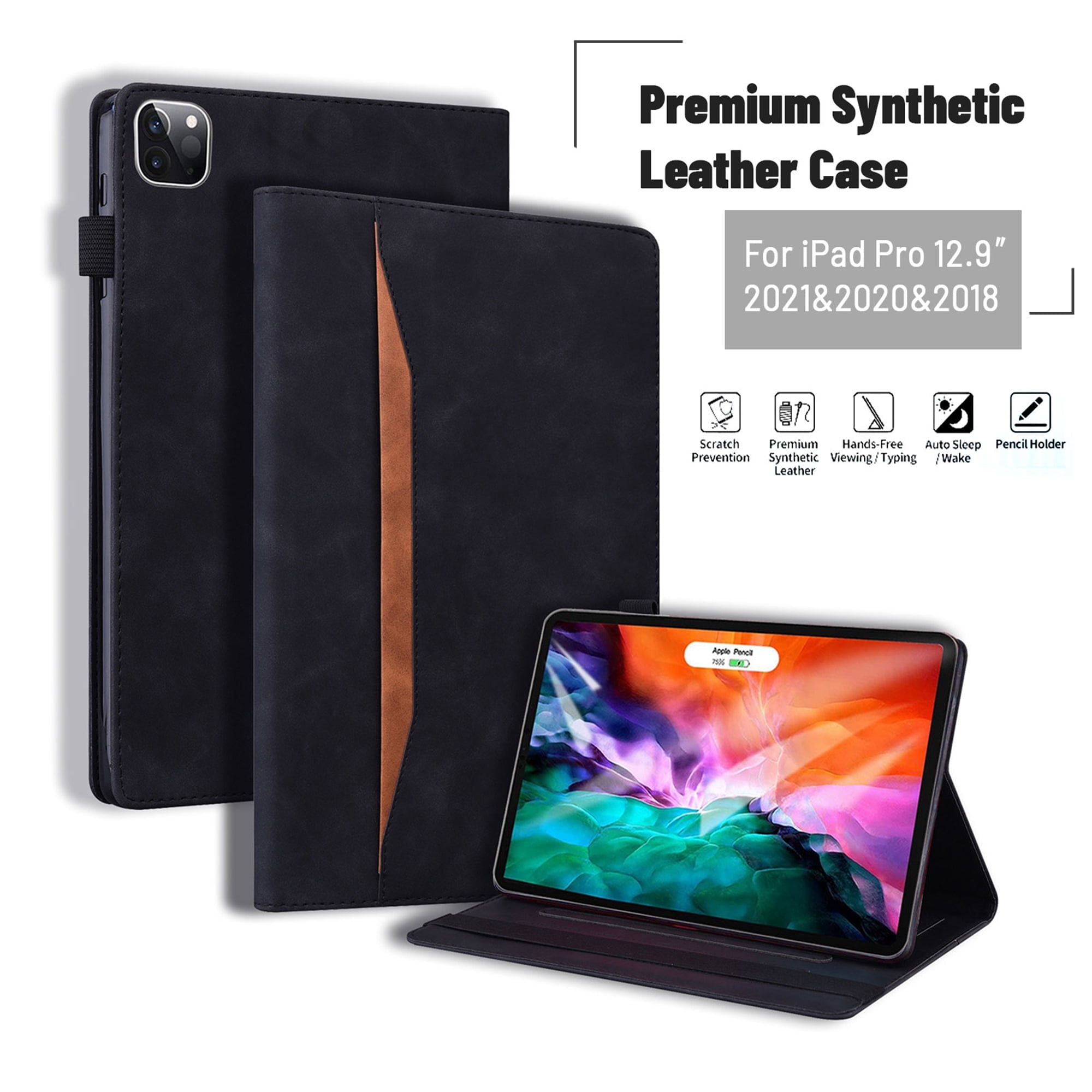 Dteck Flip Case for iPad Air 13 Inch Case M2 (2024), iPad Pro 12.9 Inch ...