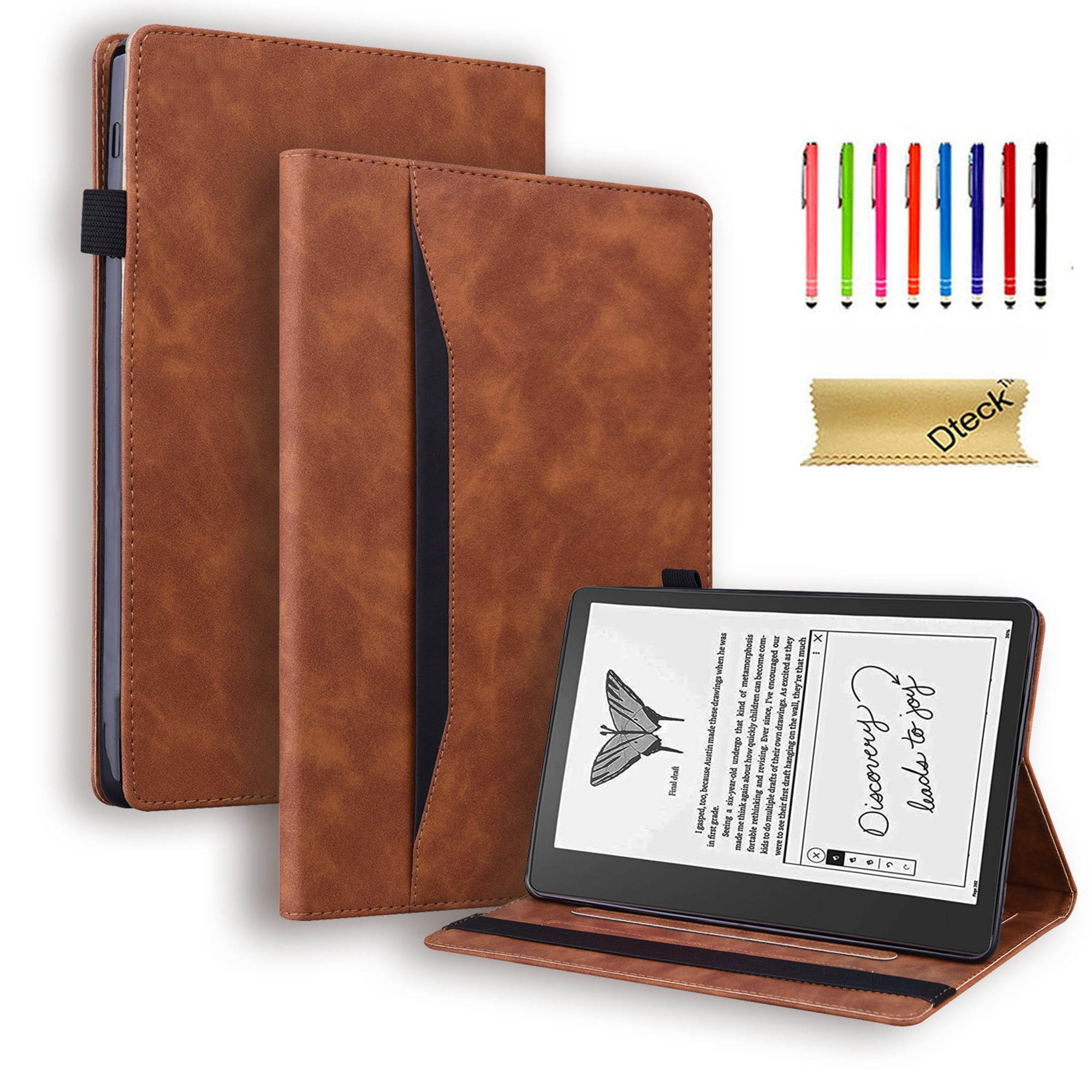 Dteck Folio Case for Kindle Scribe 10.2 Inch, PU Leather Wallet Flip ...