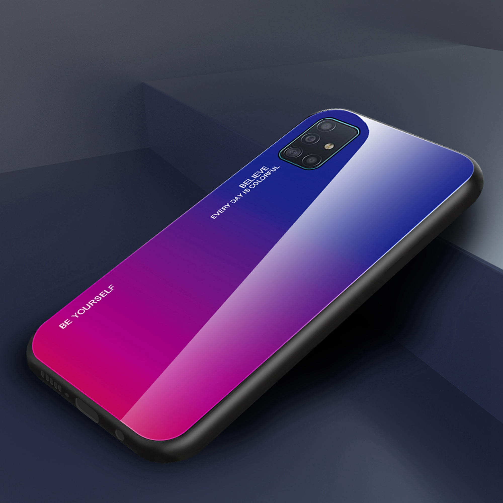 Dteck For Samsung Galaxy A51 4G (6.5-inch) Shockproof Luxury Tempered ...