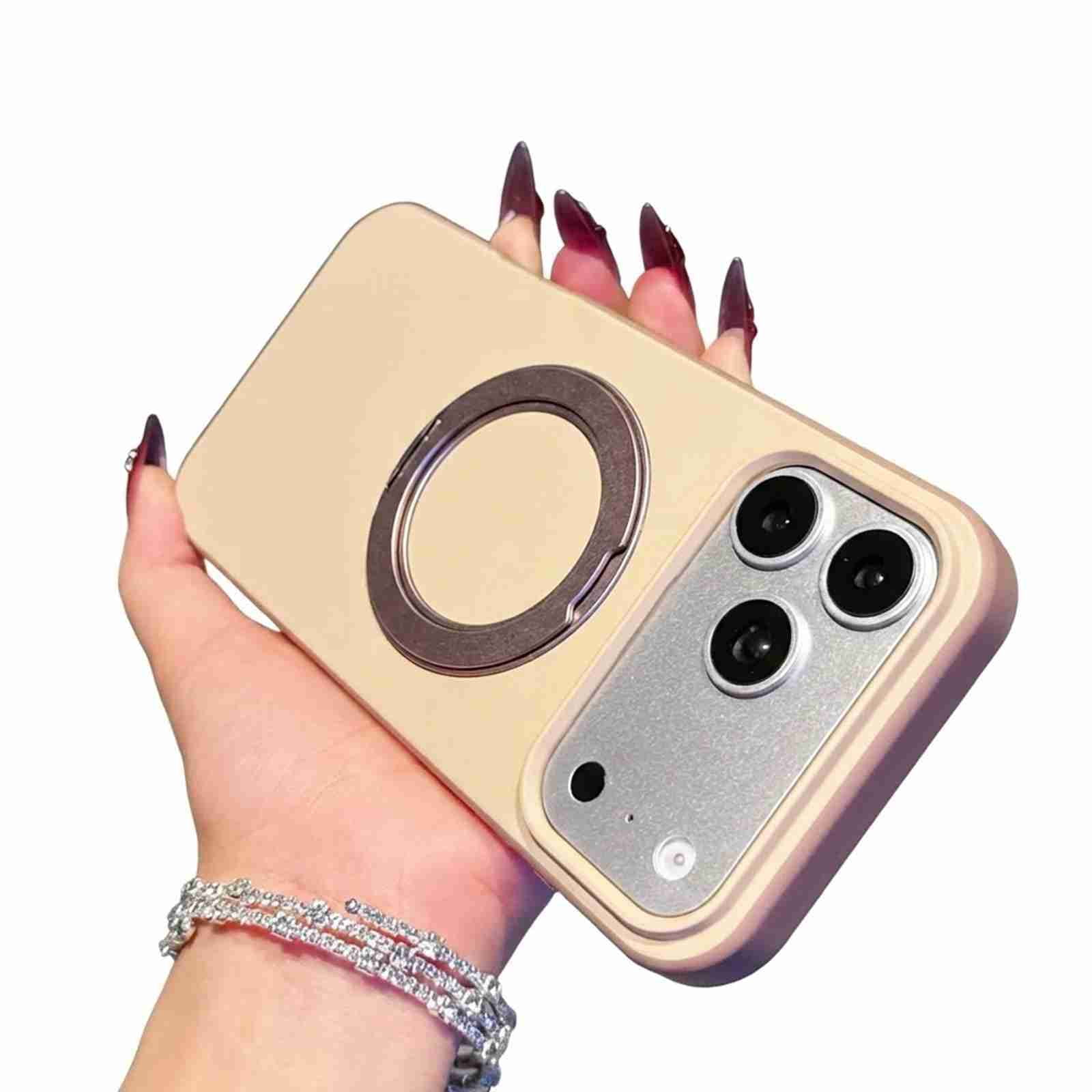 Dteck For iPhone 14 Protective Case with Ring Holder, Shockproof ...