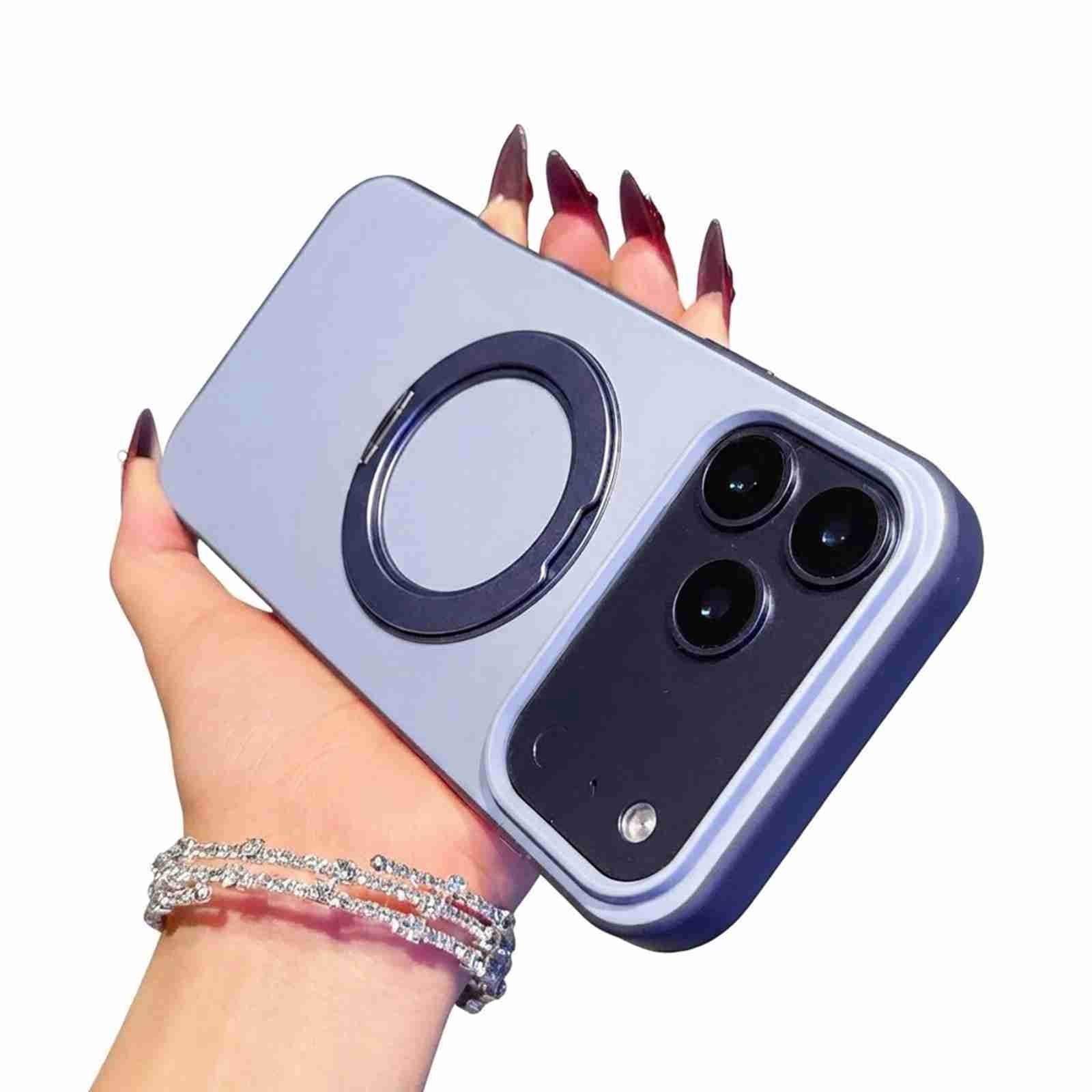 Dteck For iPhone 17 Pro Protective Case with Ring Holder, Shockproof ...