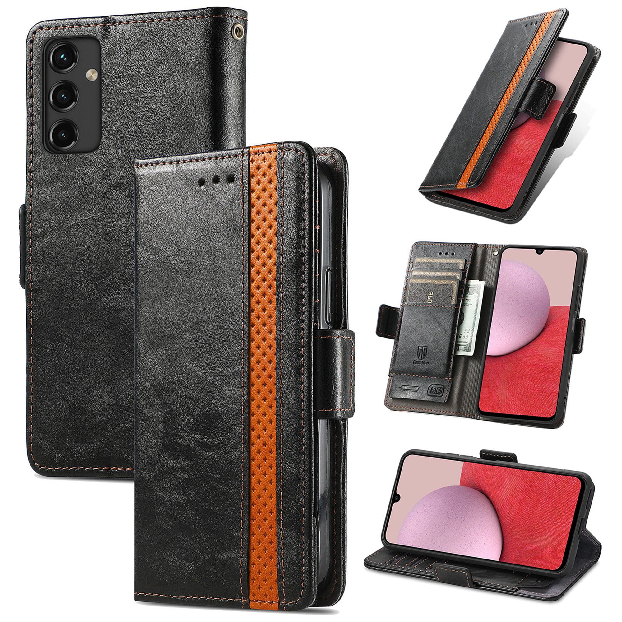 Dteck Galaxy A14 5G Case, Samsung Galaxy A14 5G Case with RFID Blocking ...