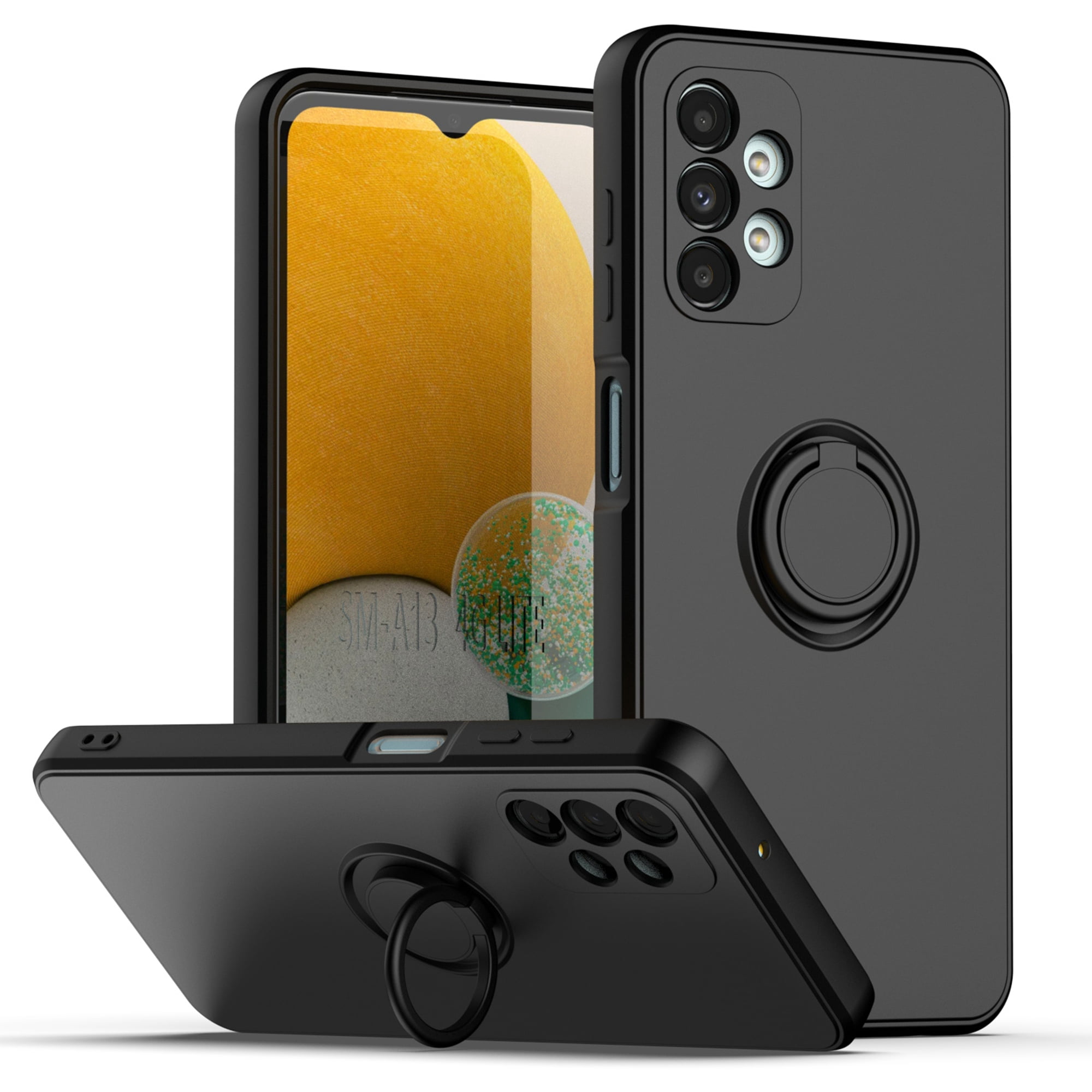 Dteck for Samsung Galaxy A23 Case with Ring Holder, Slim Shockproof ...