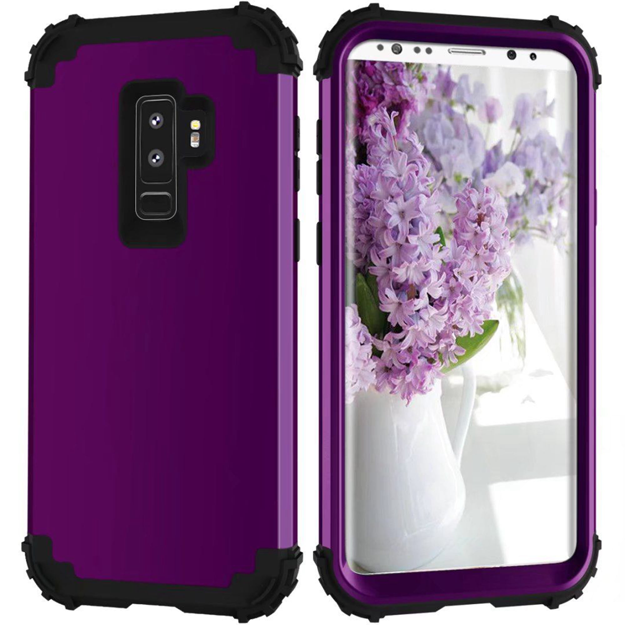 Dteck Galaxy S9 Case, Dteck Heavy Dual Layer Rugged Shockproof Case ...