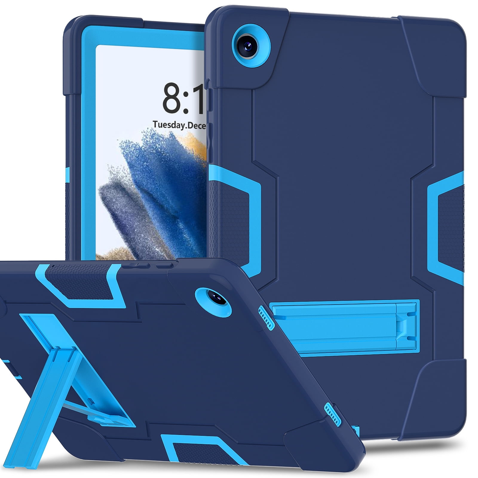 Dteck for Galaxy Tab A9 Plus Case, Heavy Duty Shockproof Rugged ...