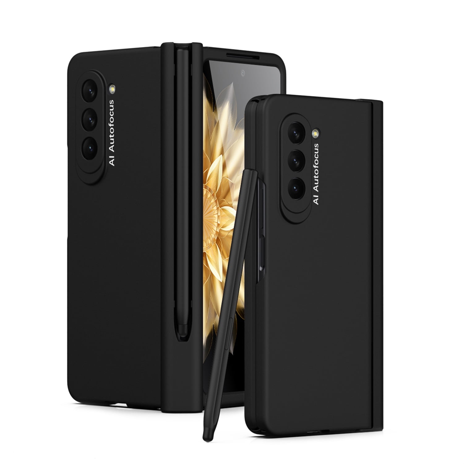 Dteck Full Body Case for Samsung Galaxy Z Fold 5, Stylus, Shockproof ...