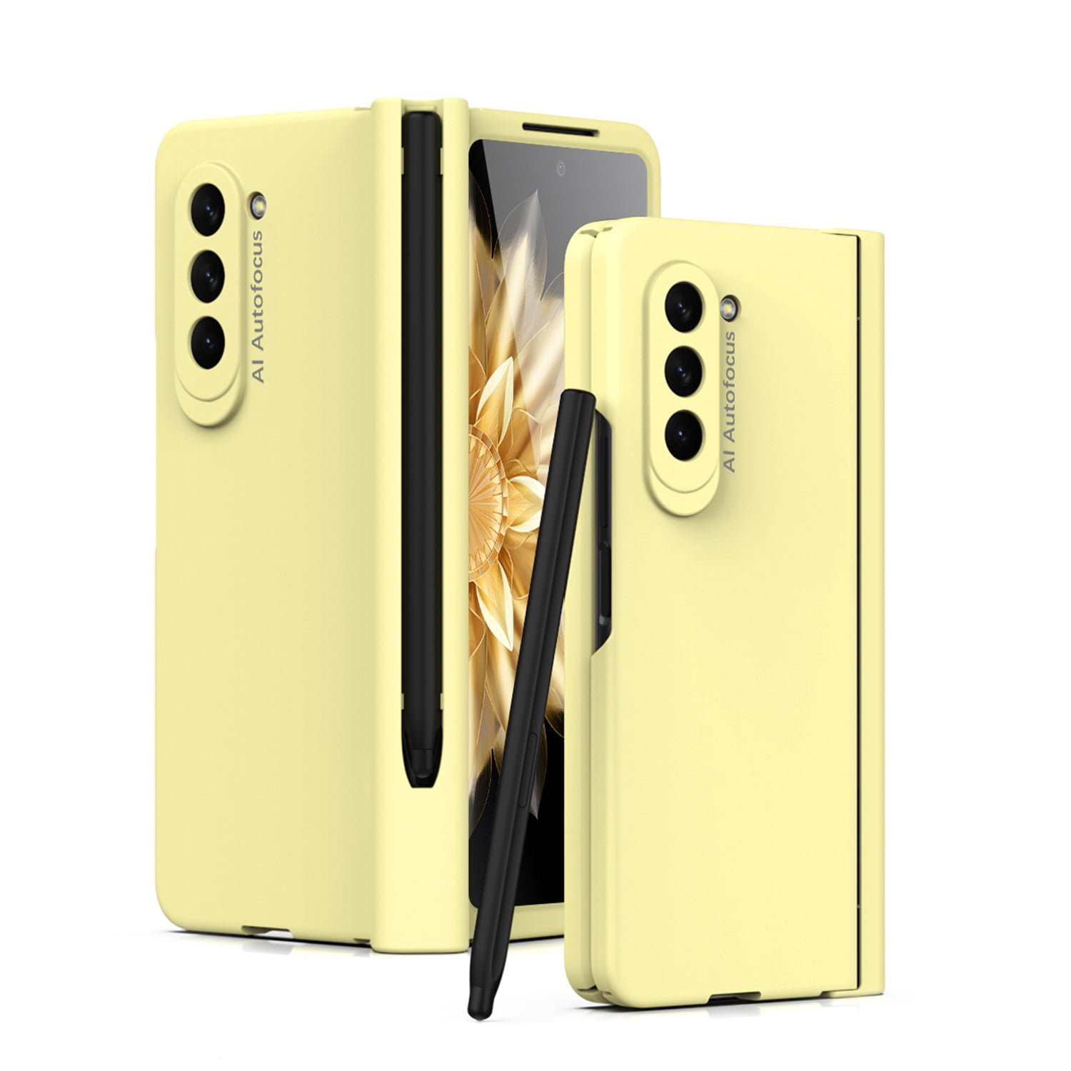 Dteck for Galaxy Z Fold 5 Case with Stylus, Full Body Shockproof ...